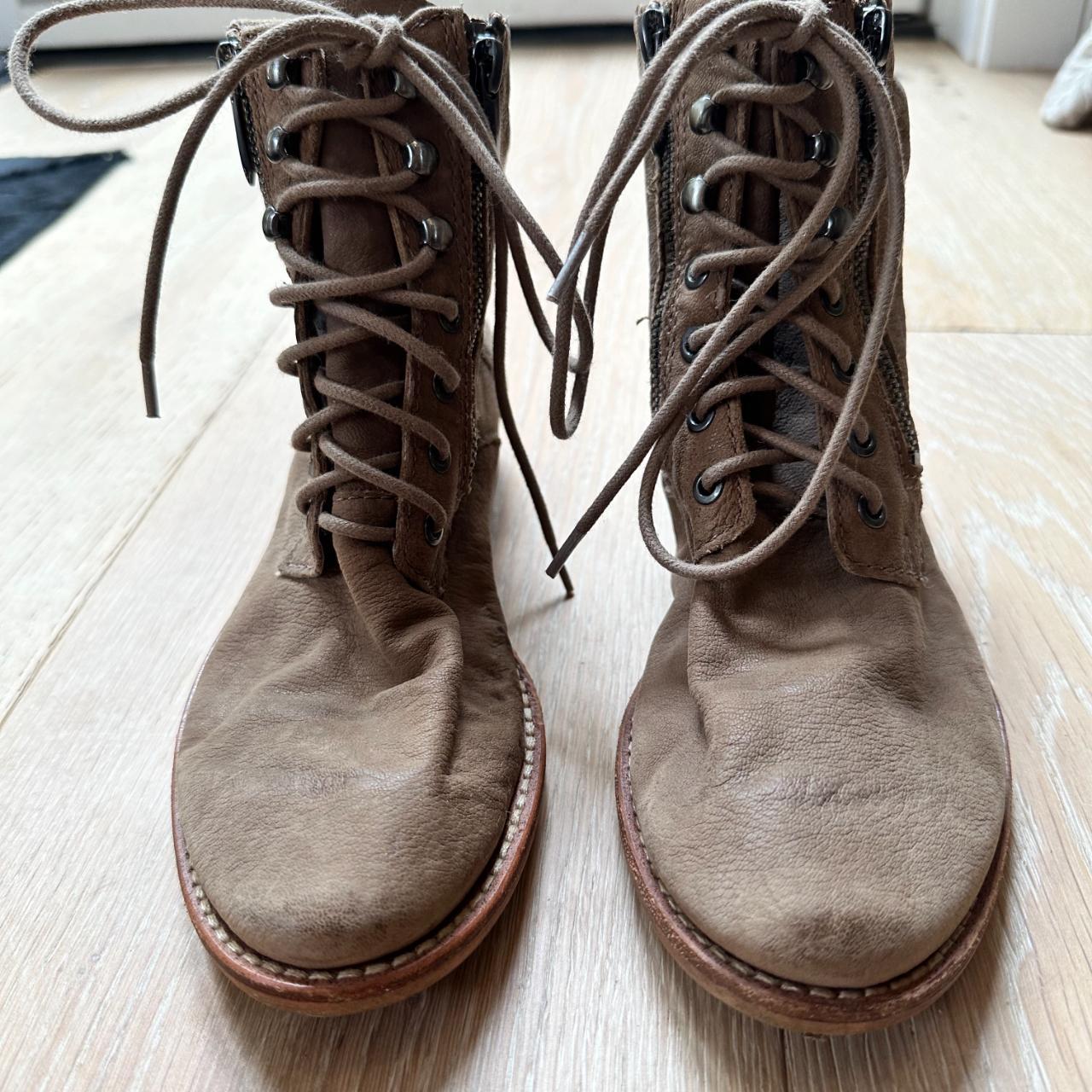 Brown Sam Edelman Boots - Size 7.5 -Lightly used - Depop