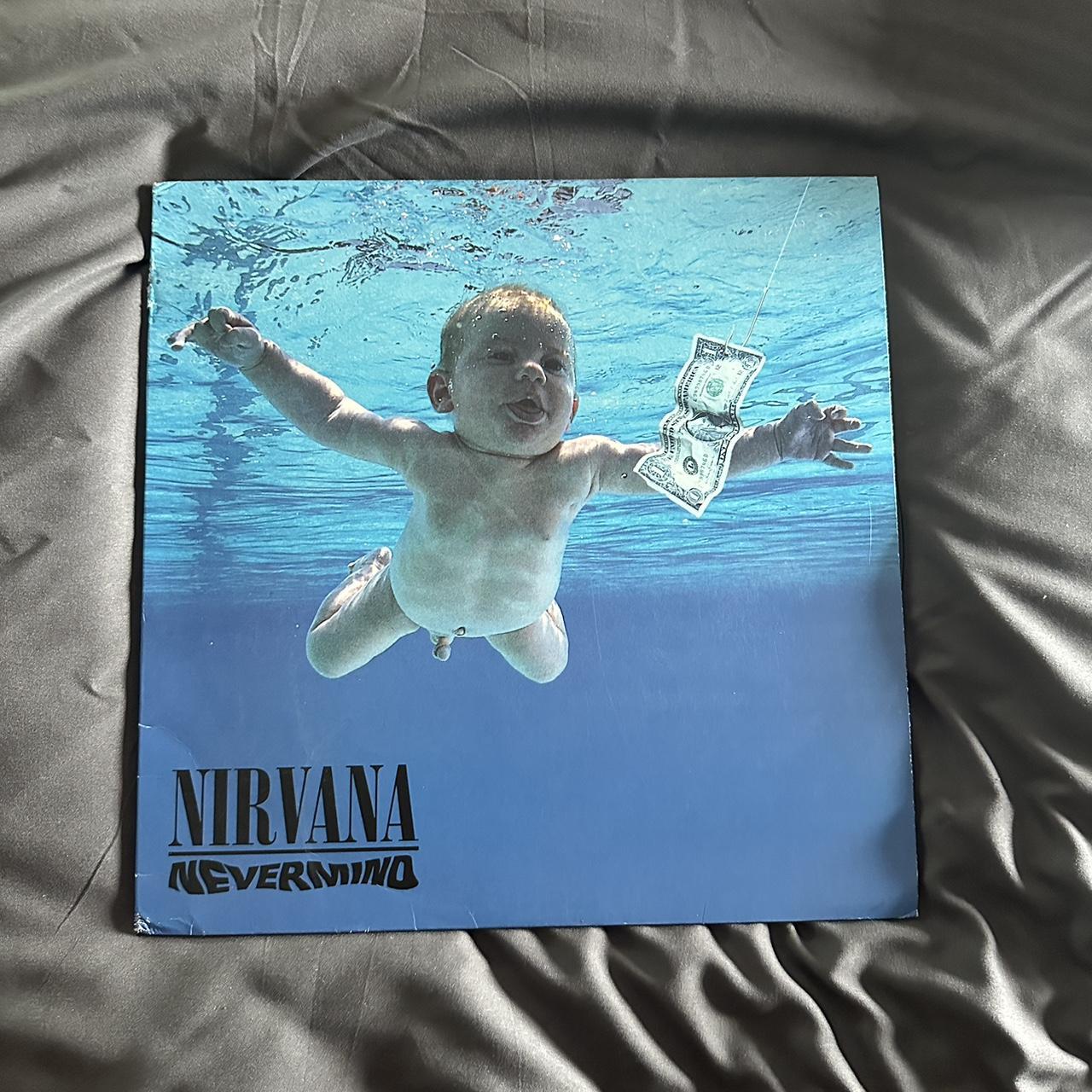 Nirvana Nevermind Vinyl 1lp Slight damage to disc... - Depop