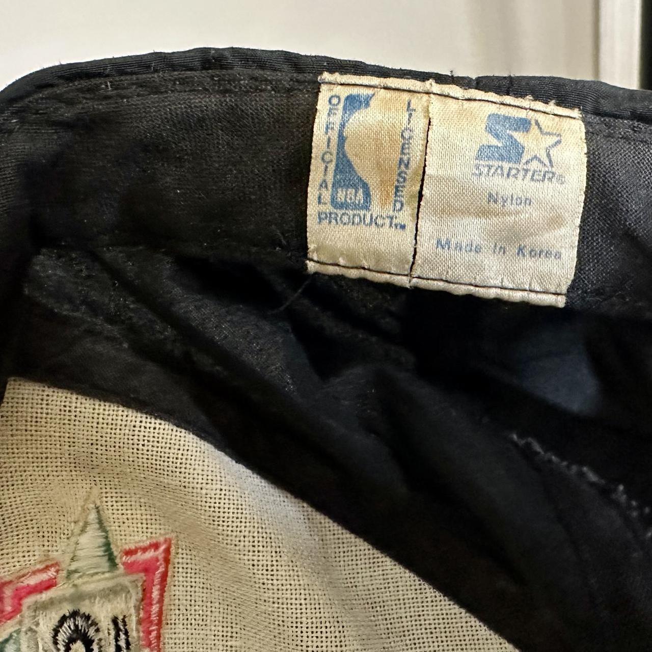 San Antonio Spurs Starter cap EUC #sanantoniospurs... - Depop