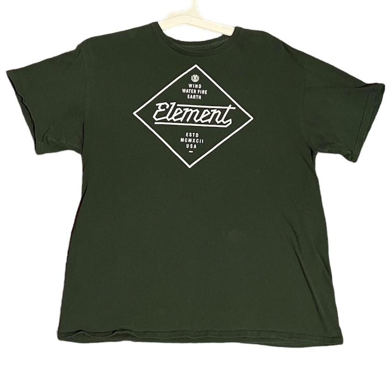 Forest Green Element Graphic Tee Decent quality,... - Depop