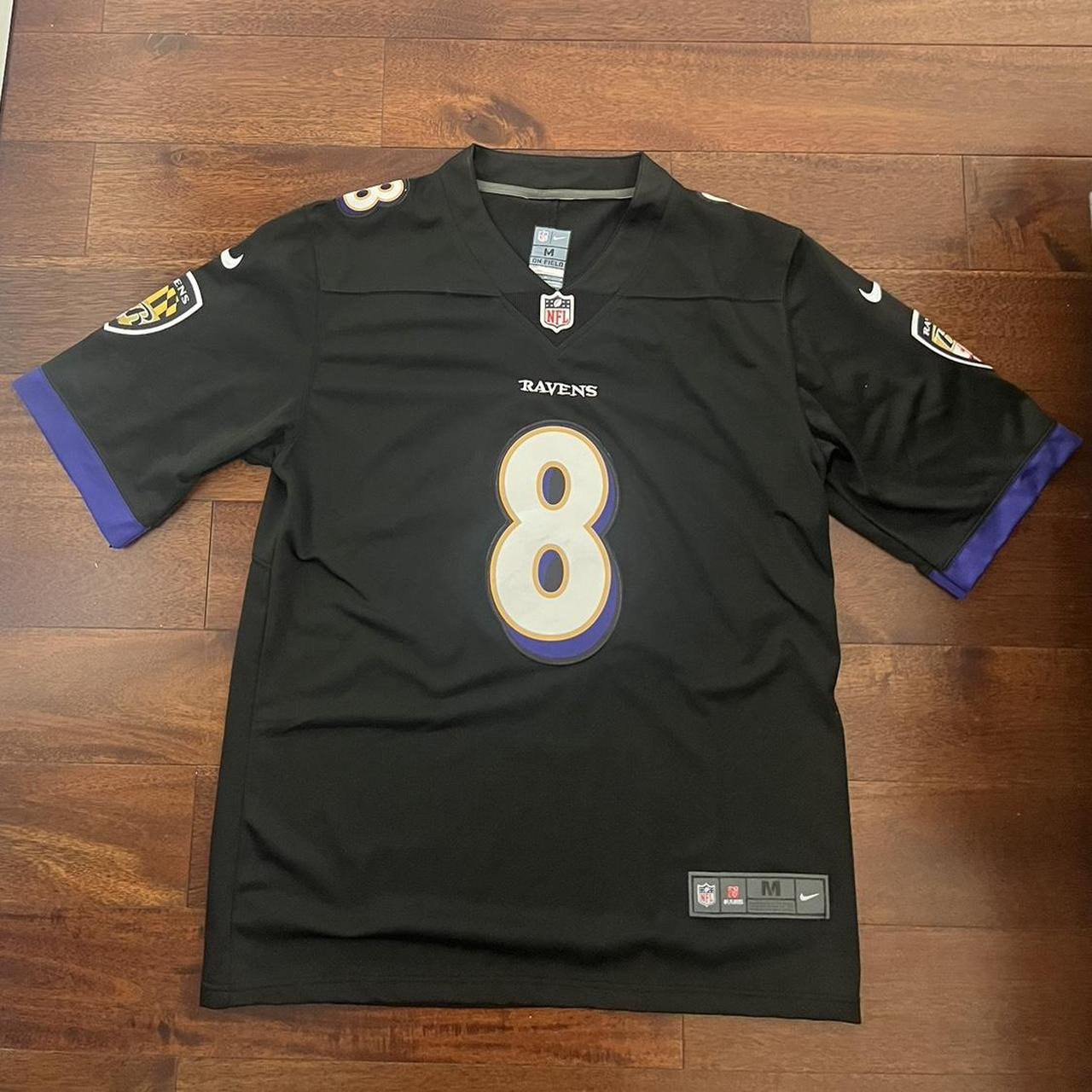 Ravens NFL Lamar Jackson Jersey [ Size M ] 💜🐦‍⬛ Brand... - Depop