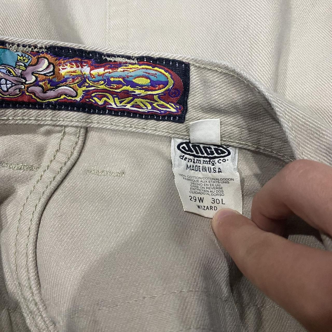 Jnco Wizards measured 28.5 in waist and 30 in... - Depop