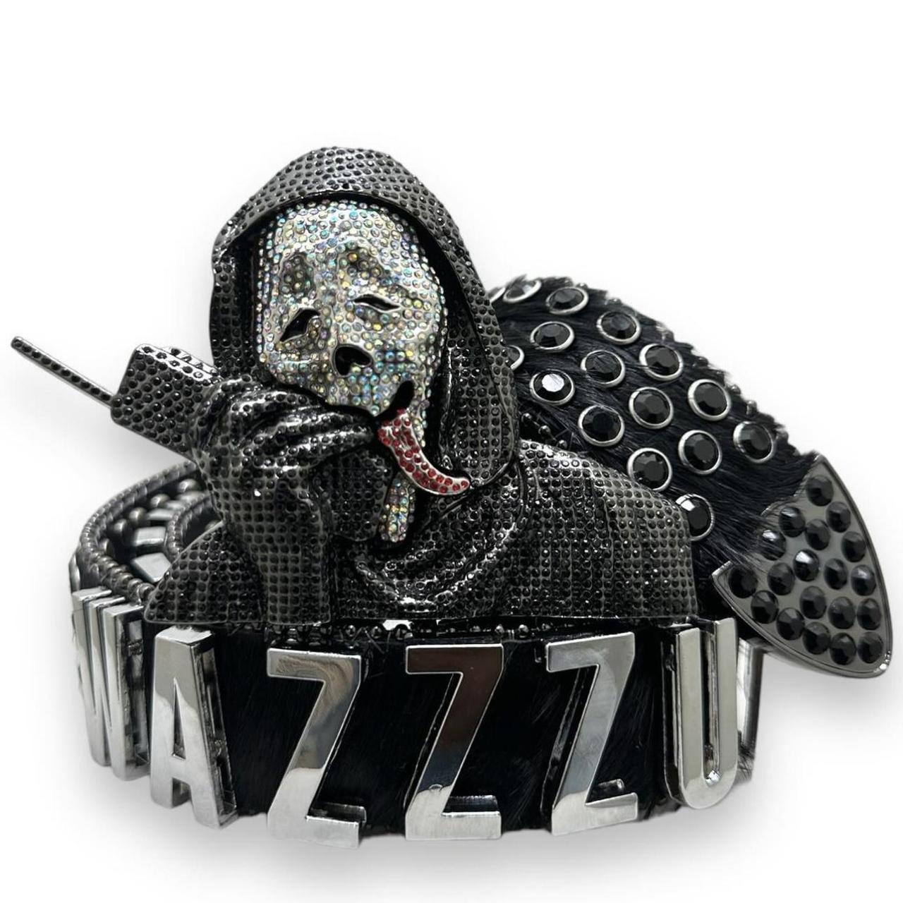 Stolen arts Scream Belt Size 42 Never Worn Super... - Depop