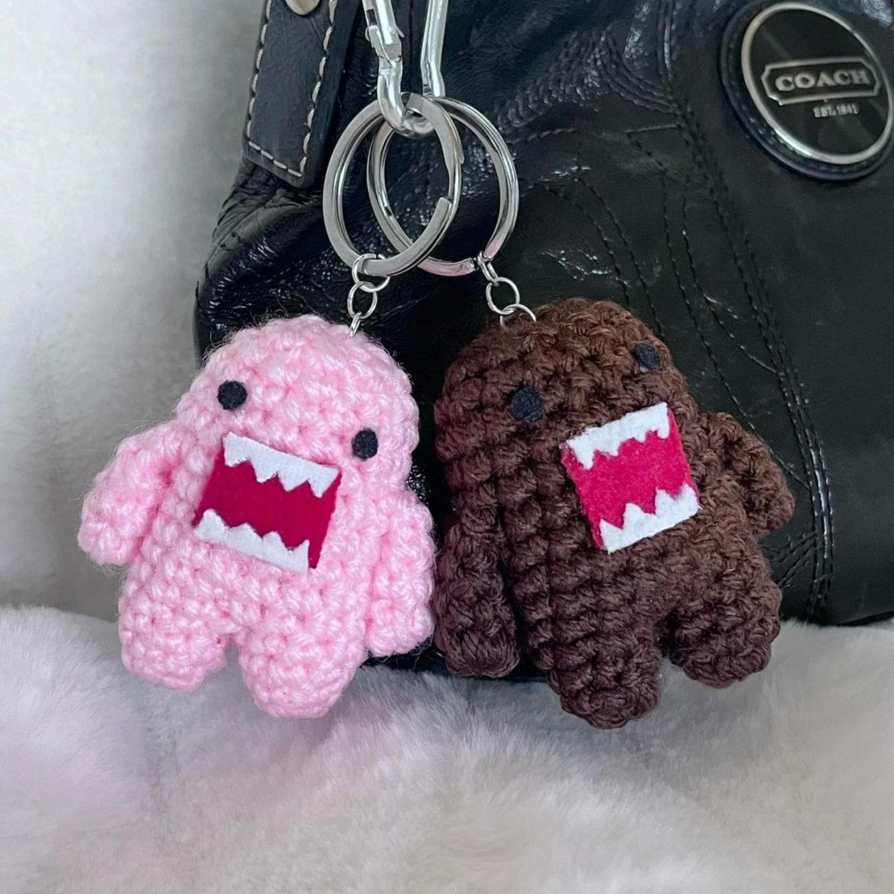 Domo Crochet Keychain Made by me! Message me for... | Depop