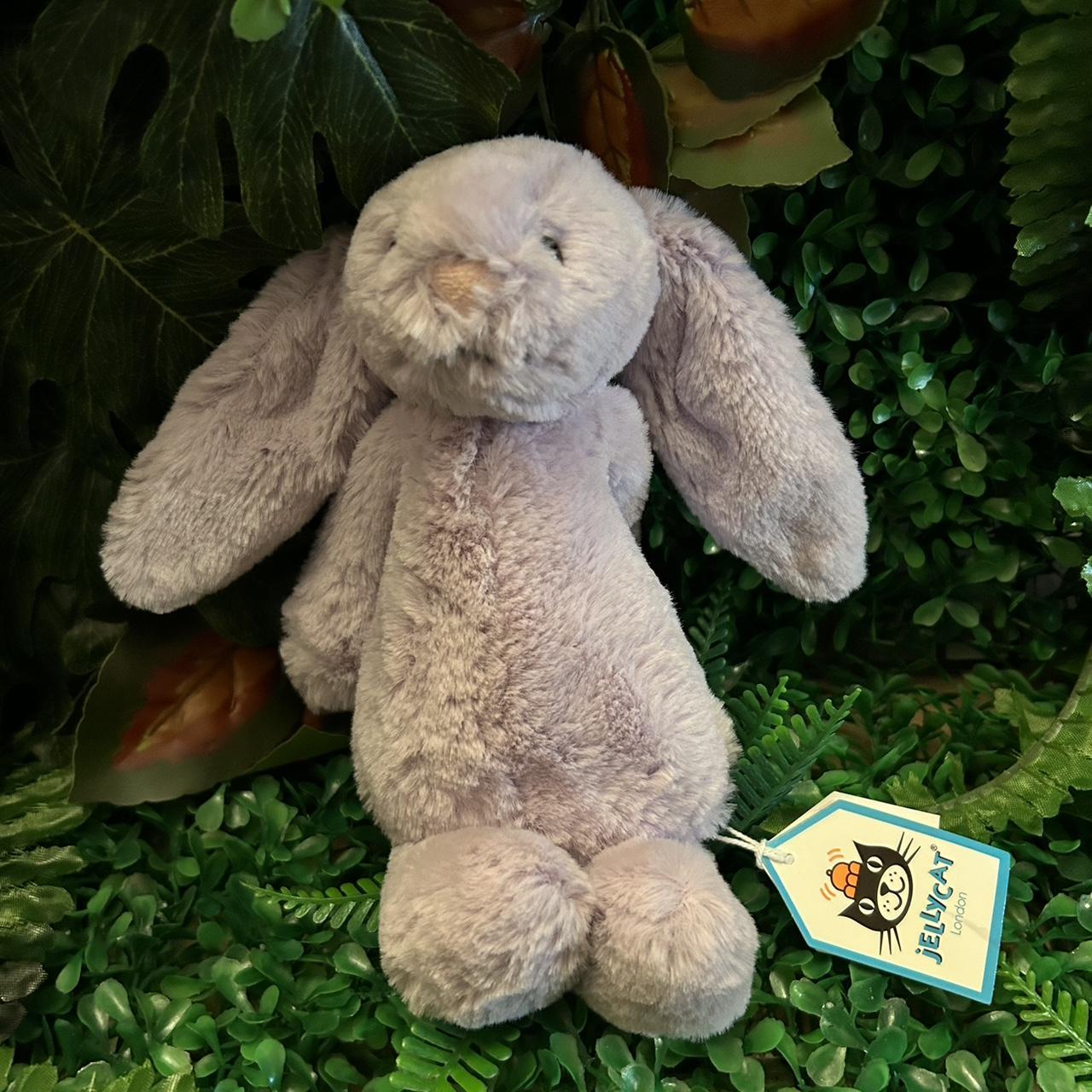 JellyCat “Small bashful lilac bunny” New with tags,... - Depop