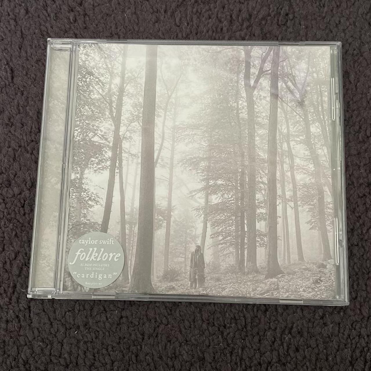 Taylor Swift Folklore CD RRP $31.99 Bought and... - Depop