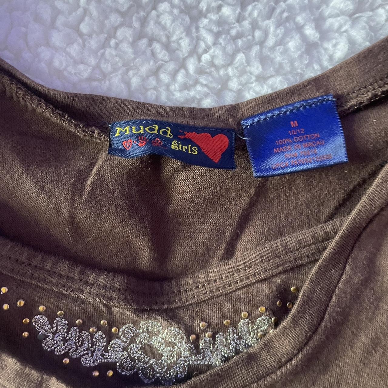 vintage mudd top - size medium - no flaws... - Depop