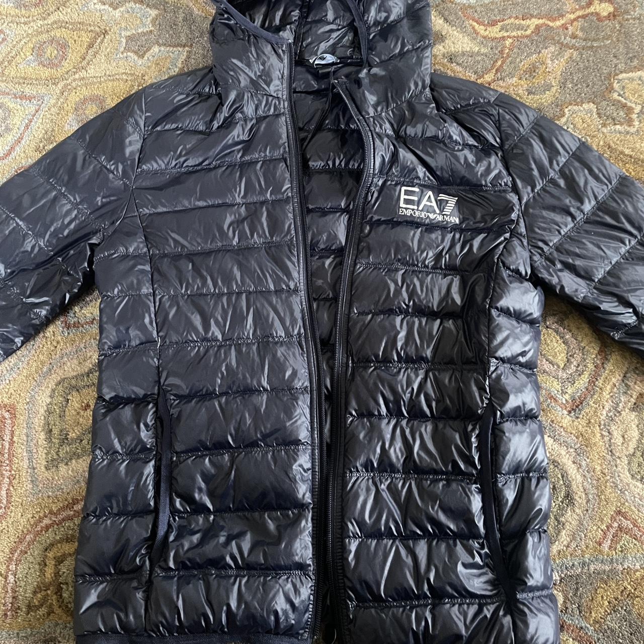 Emporio Armani EA7 light puffer jacket - Depop