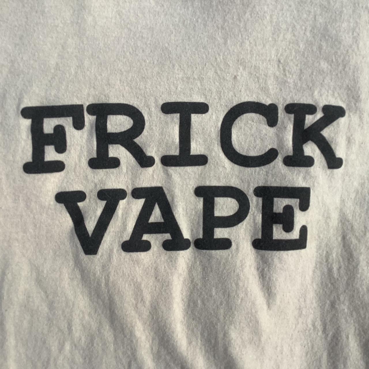Baylen Levine tee “Frick Vape” Large No flaws - Depop