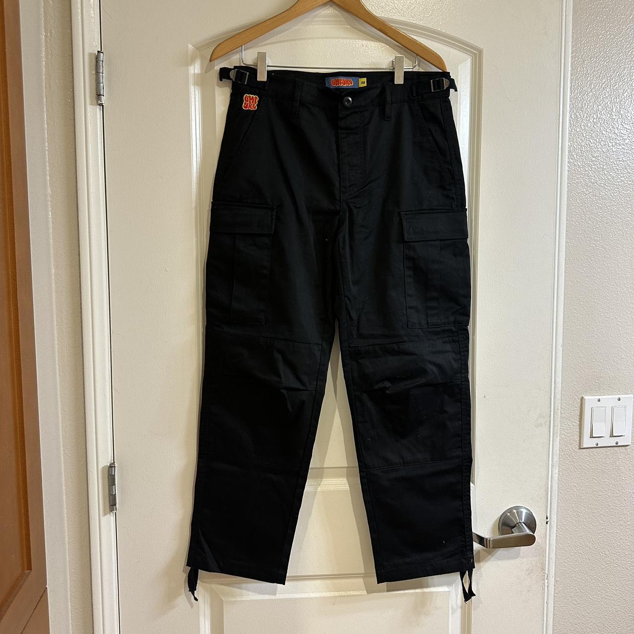 Empyre Cargo pants (Black) size 28, only worn once.... - Depop