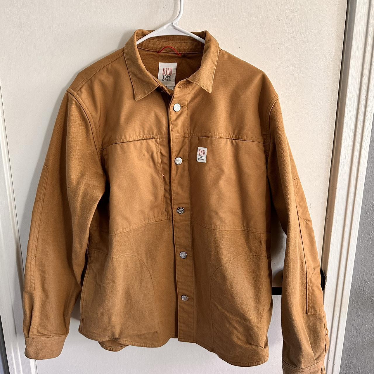Topo Designs work jacket size large. It has some... - Depop