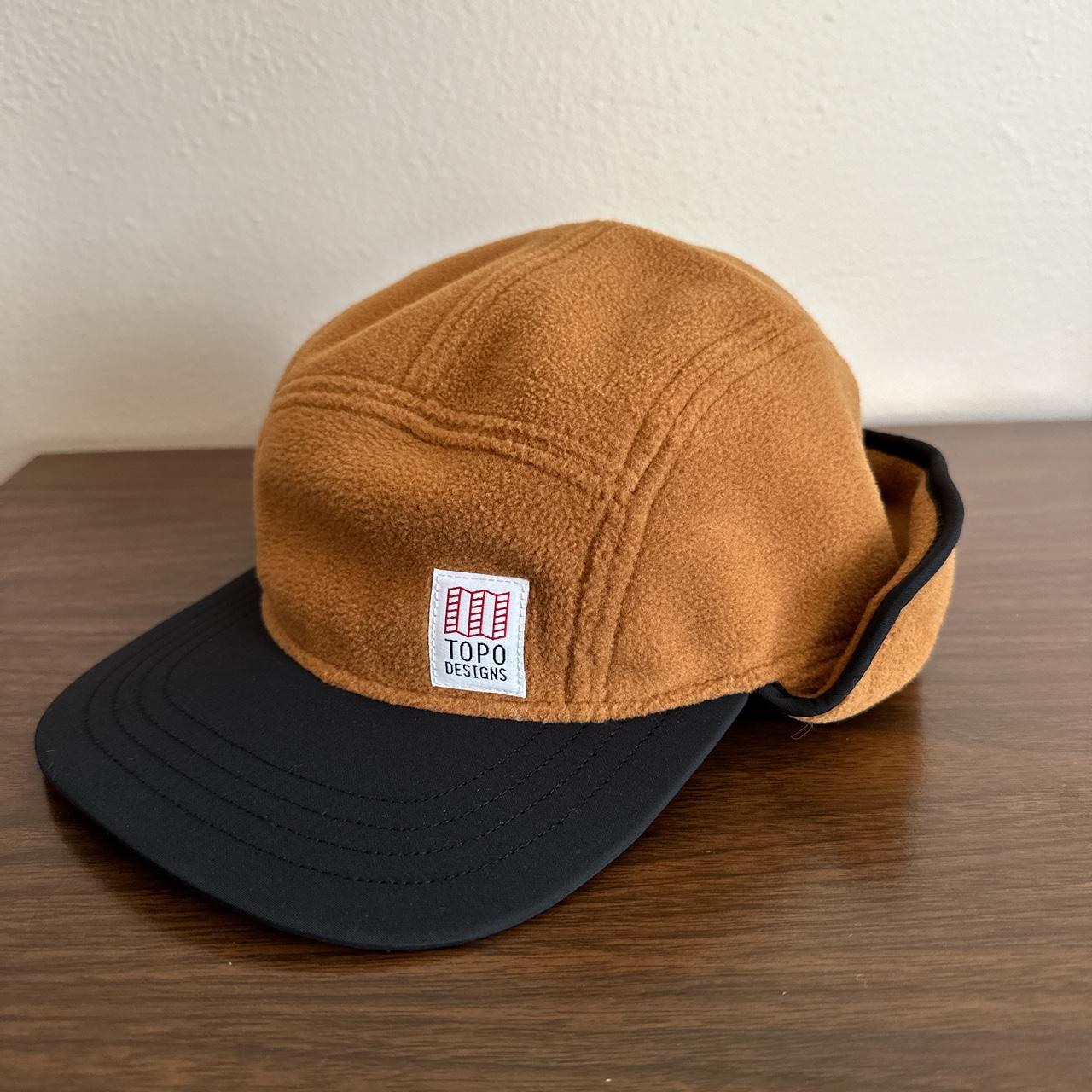 Topo Designs Fleece Cap with ear flaps, never worn - Depop