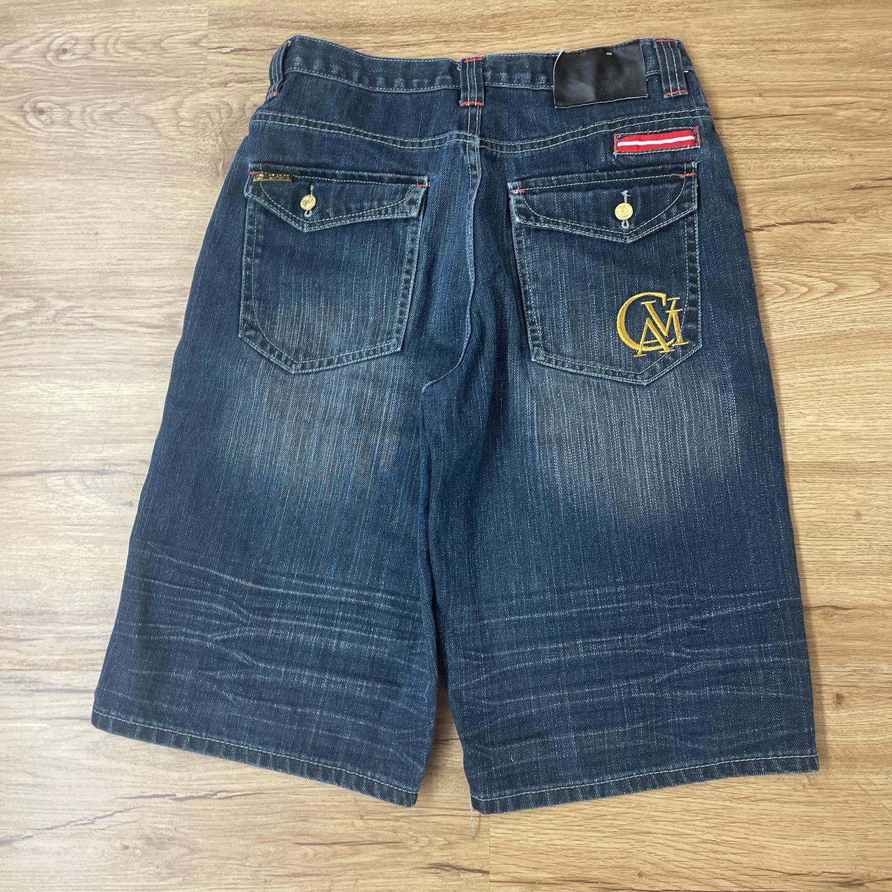 Cavi jorts nice jorts with wash and embroidery with... | Depop