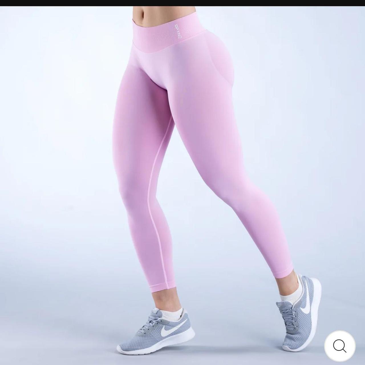 defyne light rose pink impact leggings brand new... | Depop