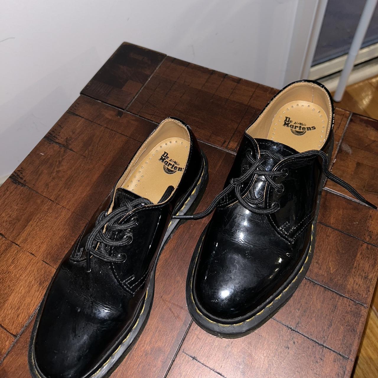 Glossy low rise Doc Martins size 38 🫶🏼 - Depop