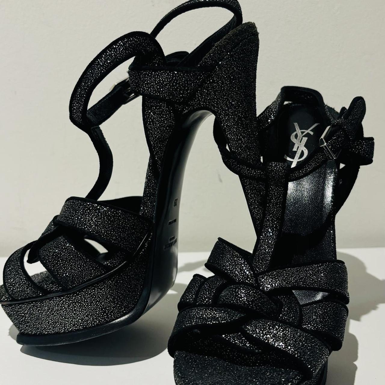 Yves Saint Laurent Tribute Platforms Sandals size 39... | Depop