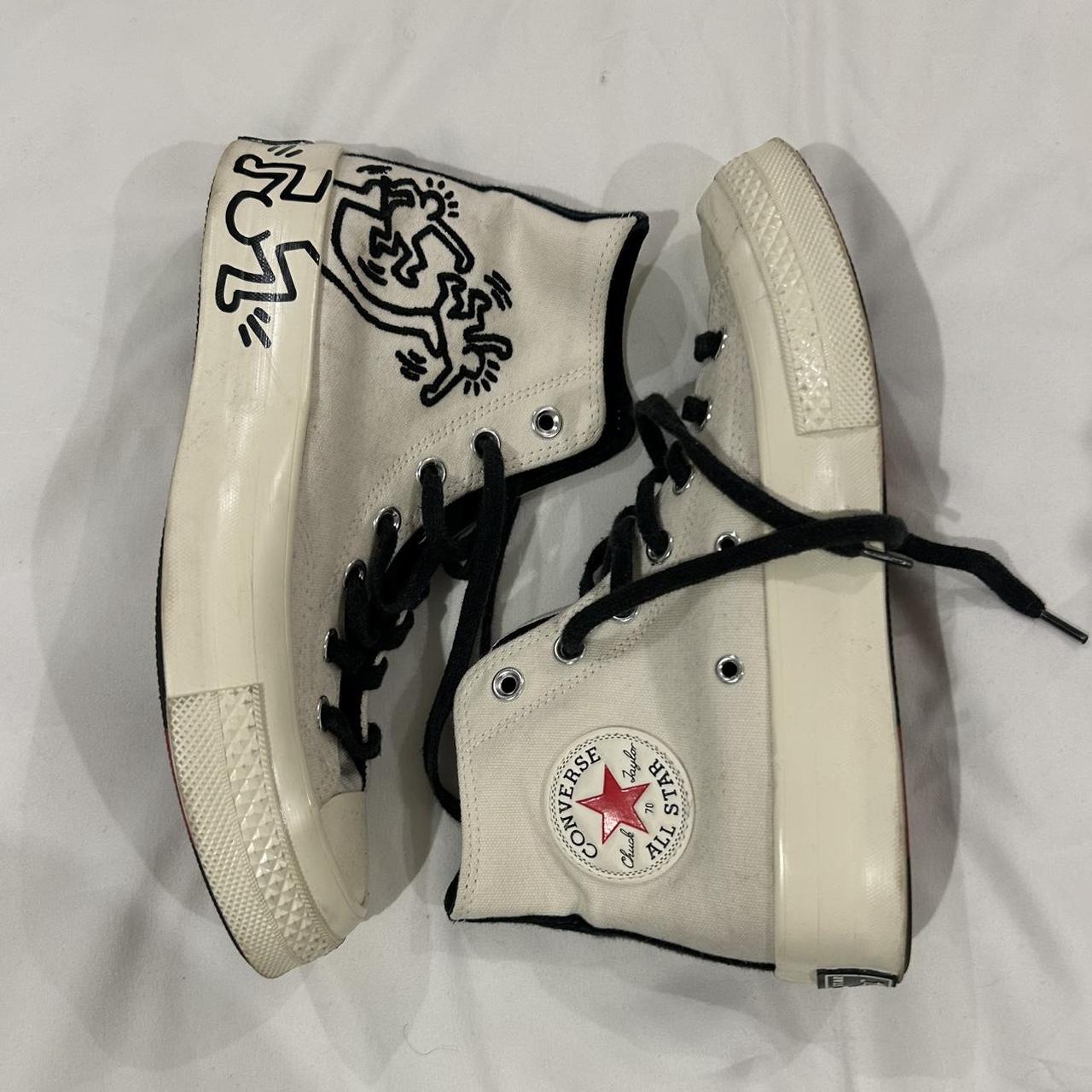 Converse x Keith Haring Chuck Taylor trainers, UK... | Depop