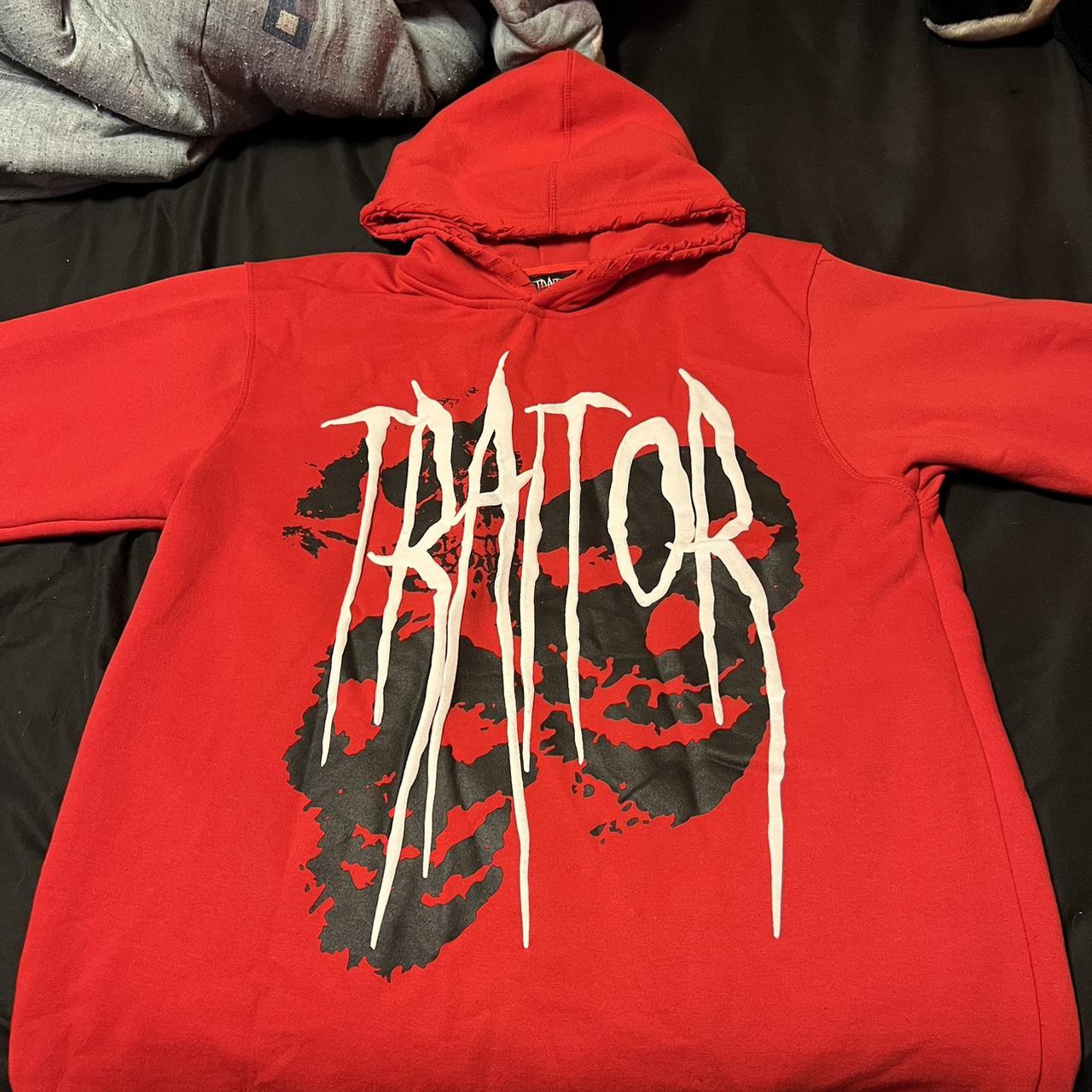 TRAITOR hoodie. This is a size XL with no flaws or... - Depop