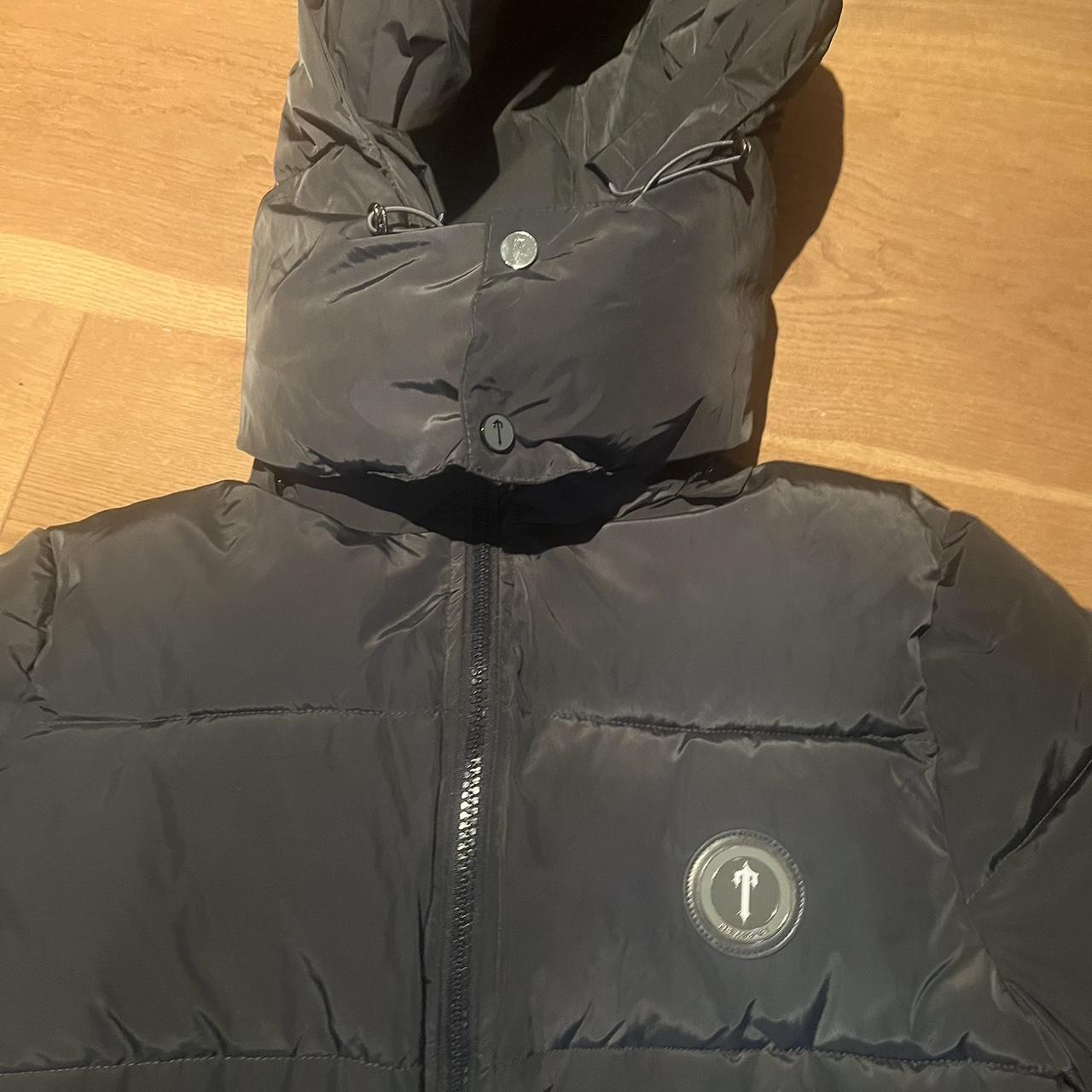 trapstar irongate puffer coat grey it’s been used a... - Depop