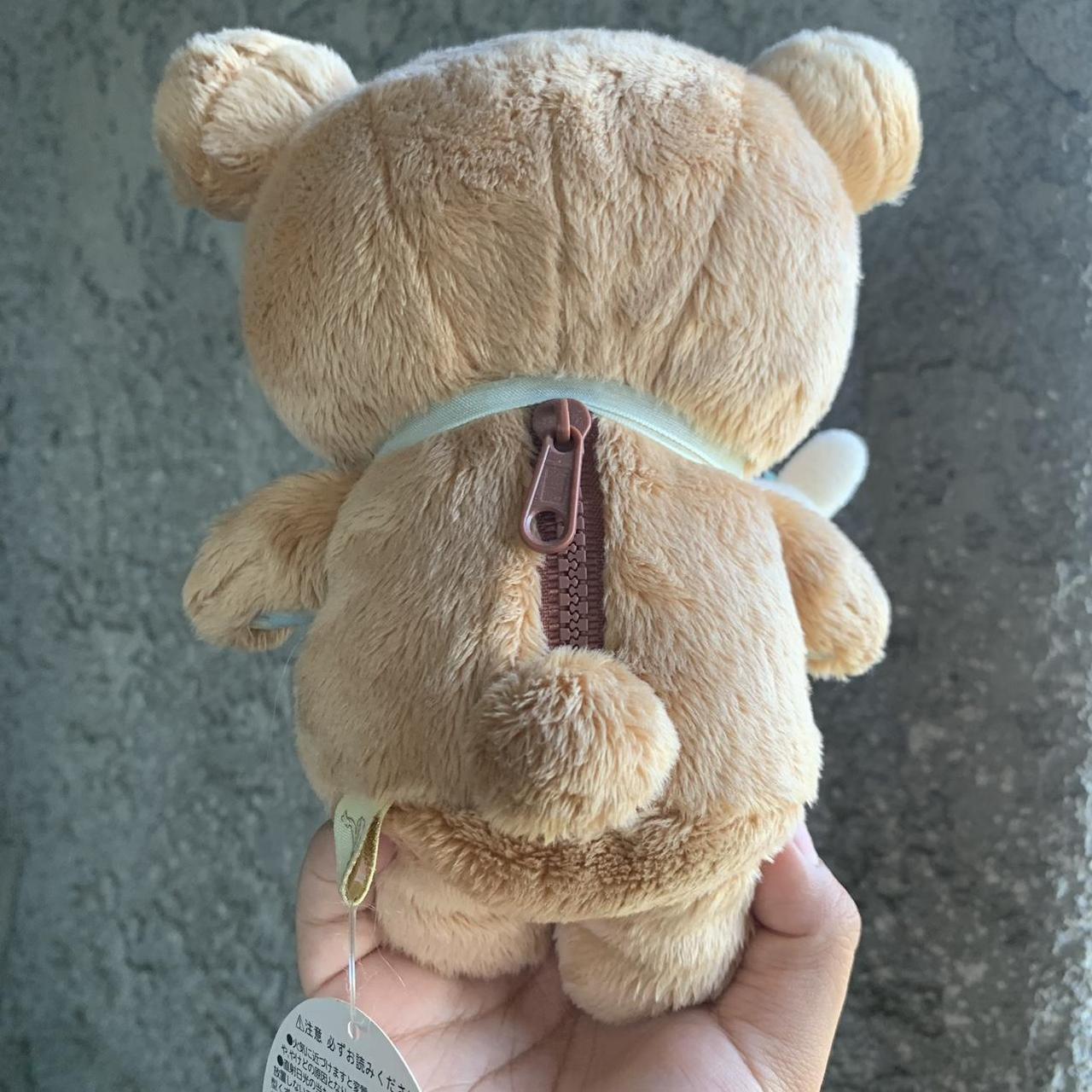 Rare 8 inch sitting Rilakkuma plush from Japan... - Depop