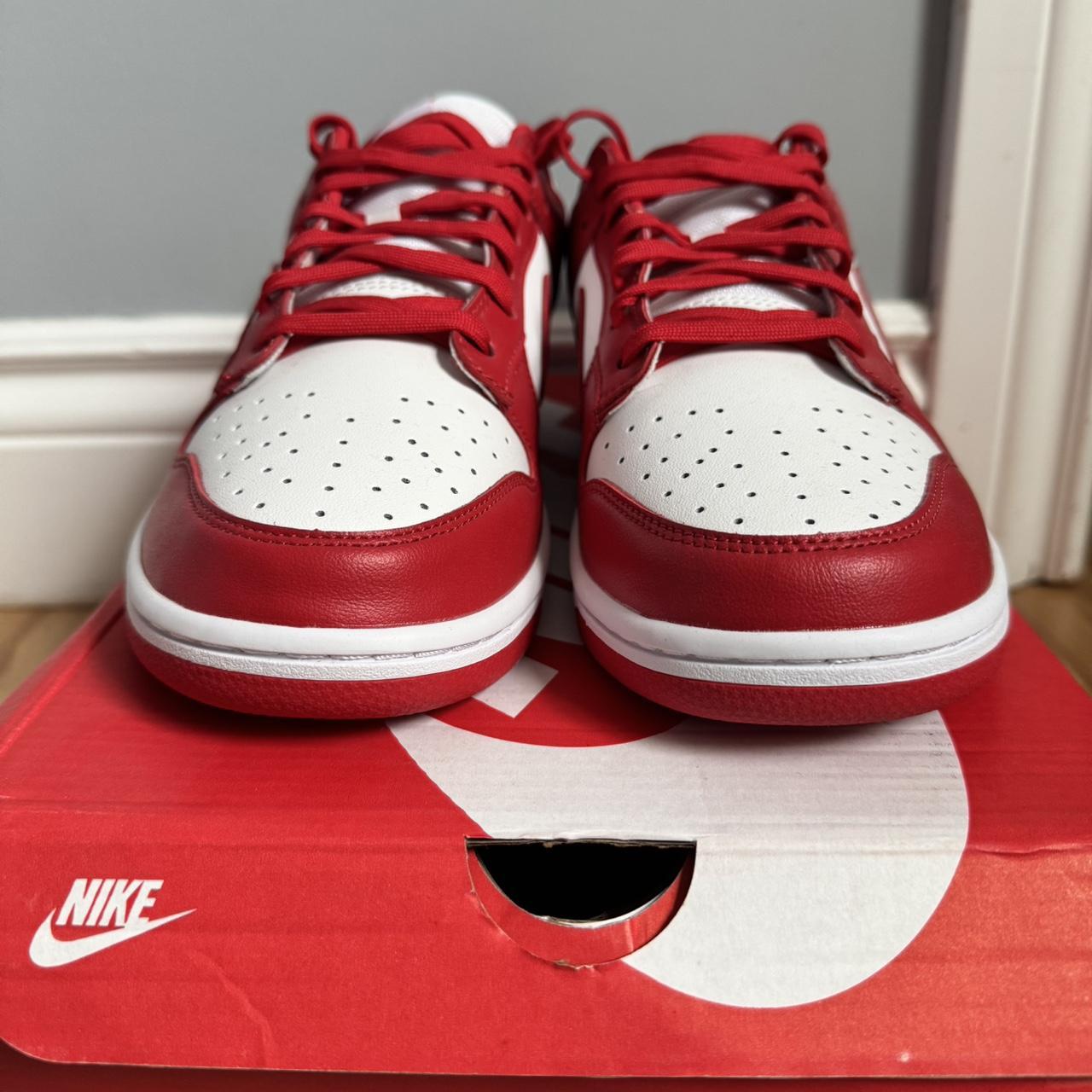 Unc red Nike dunks Brand new Size 10.5 | Depop