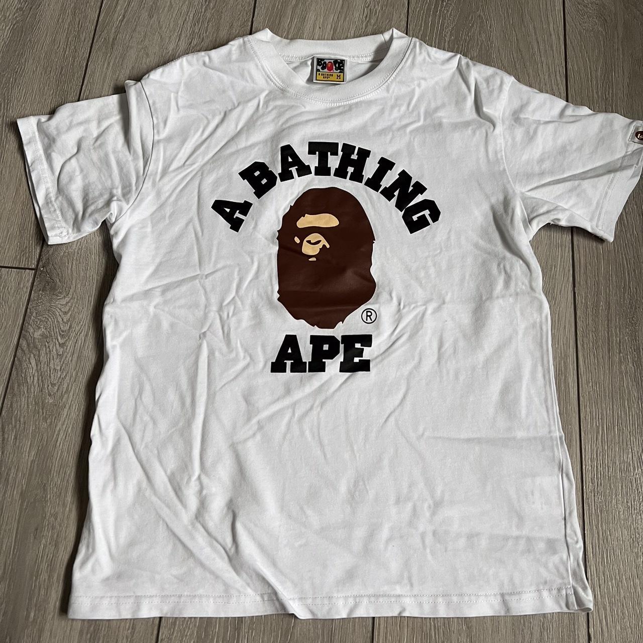 Original Bape Shirt bought as a gift,worn a couple... - Depop
