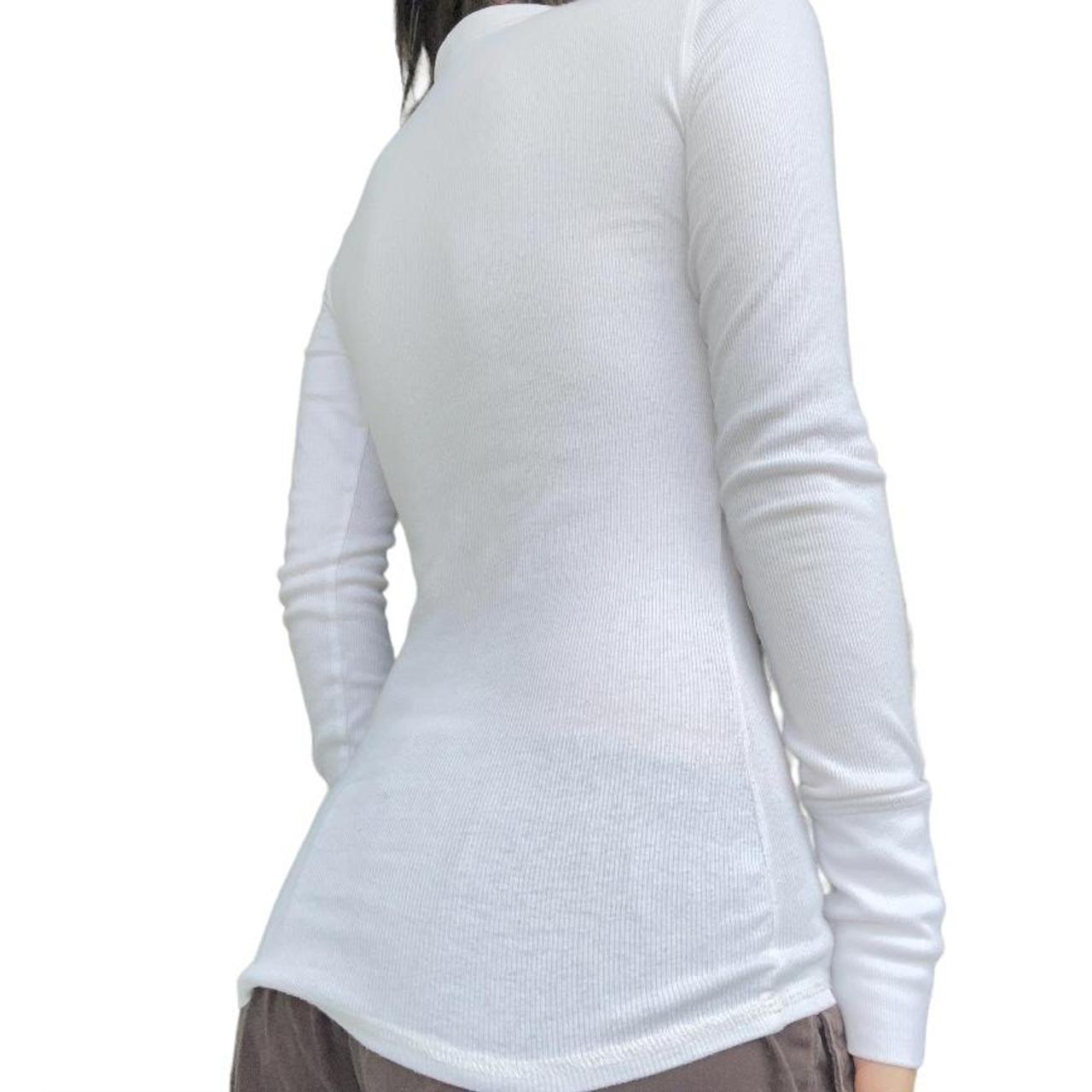 iconic y2k Aeropostale fitted henley button up long... - Depop