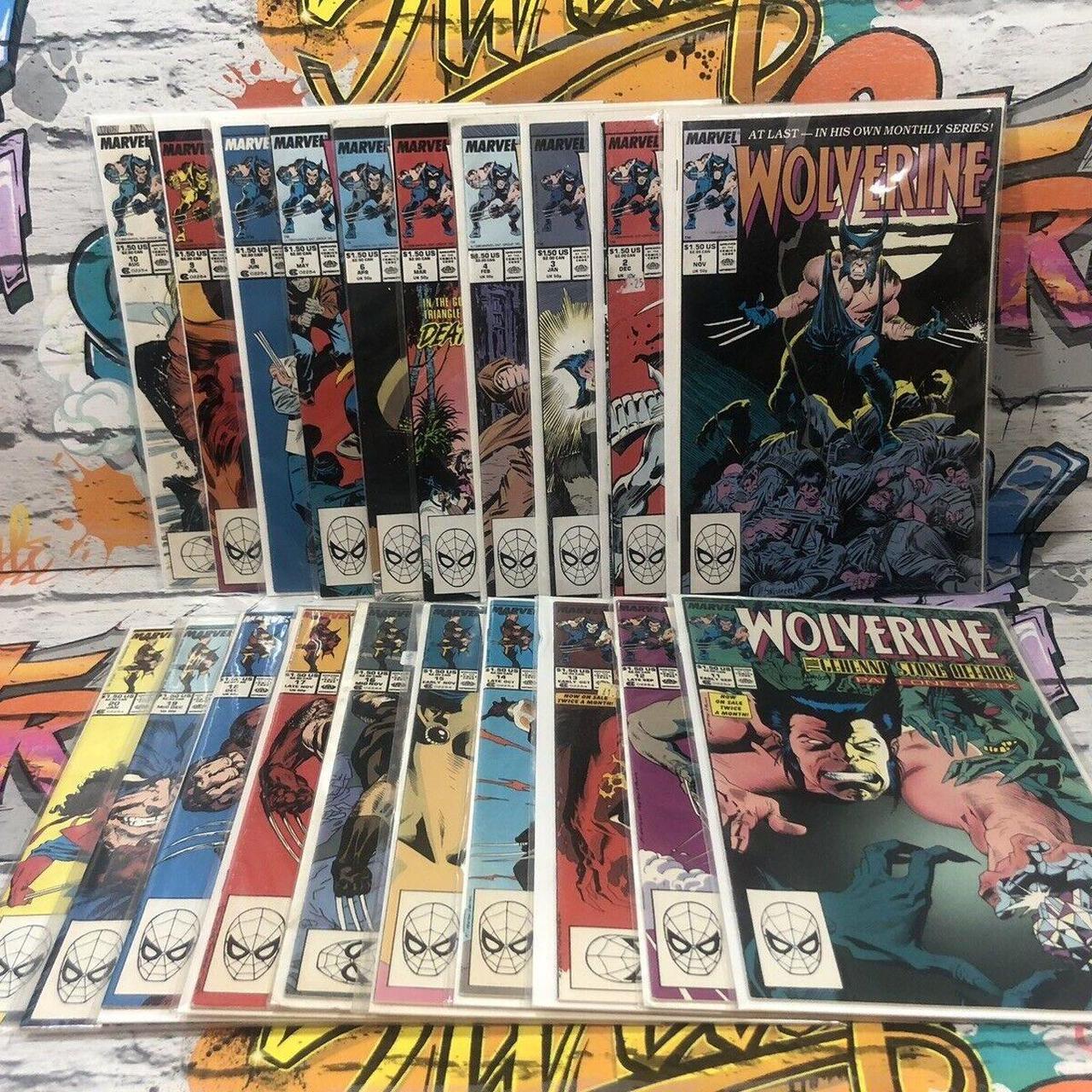 Wolverine Comic Books Series 1 Job Lot #1 To... - Depop