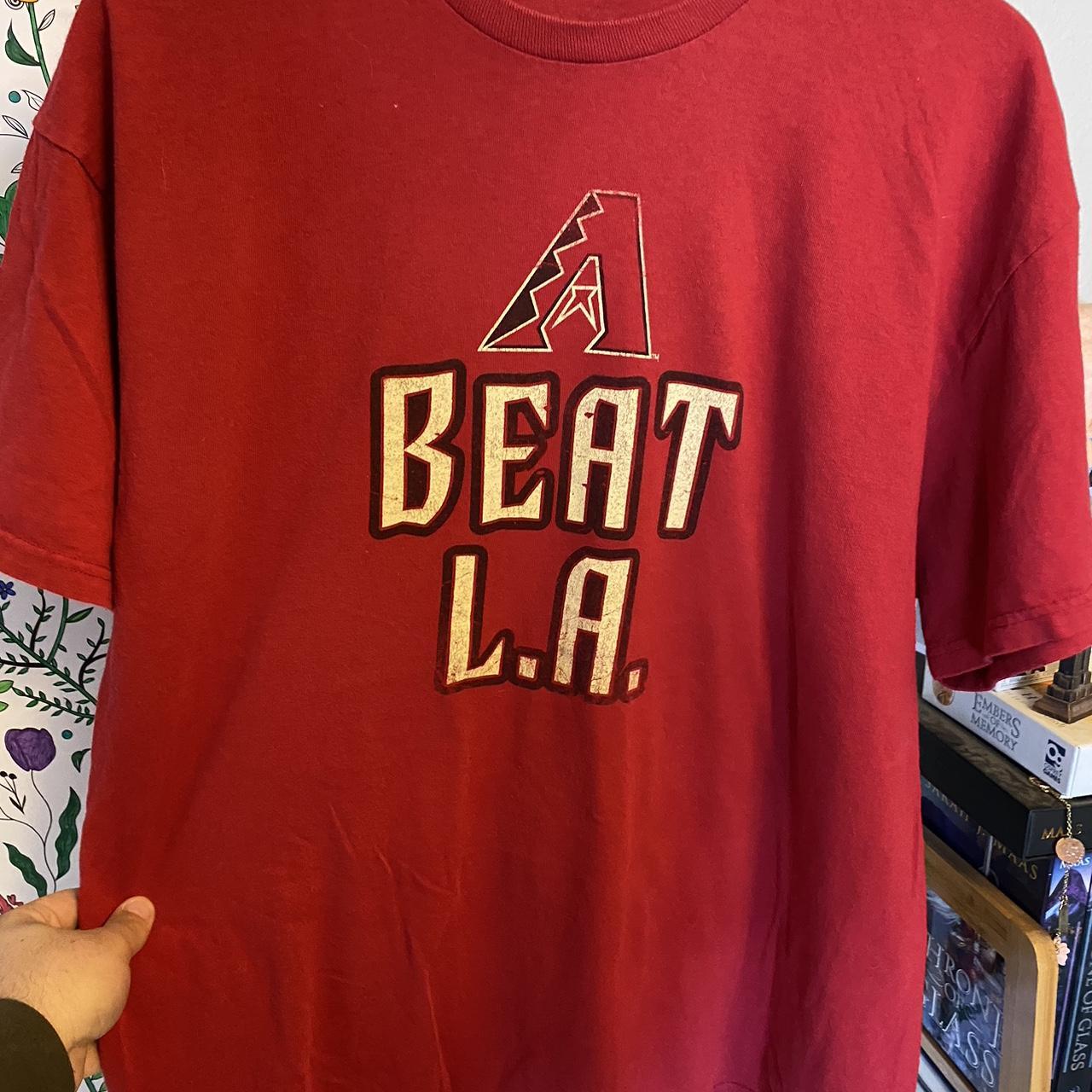 Vintage Arizona diamondbacks Beat LA graphic t shirt... - Depop