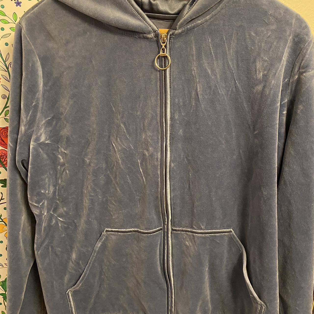 Women’s soft jones New York sport jacket blue size... - Depop