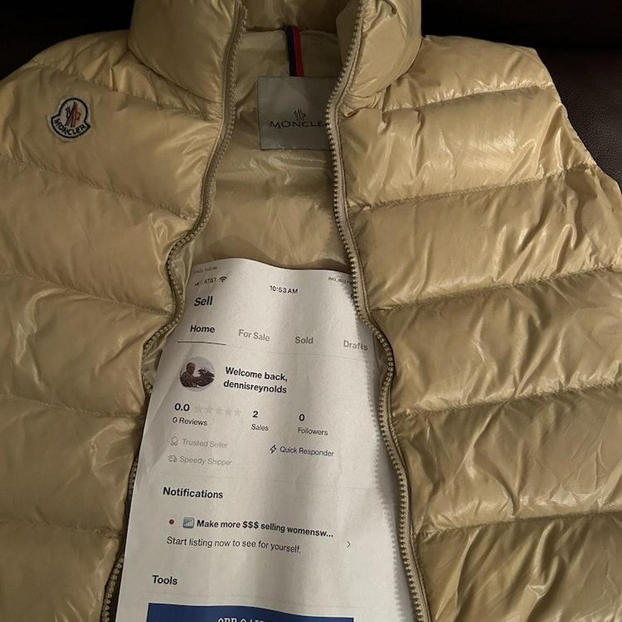 Moncler Cream Color Puffer Vest #designer #luxury... | Depop