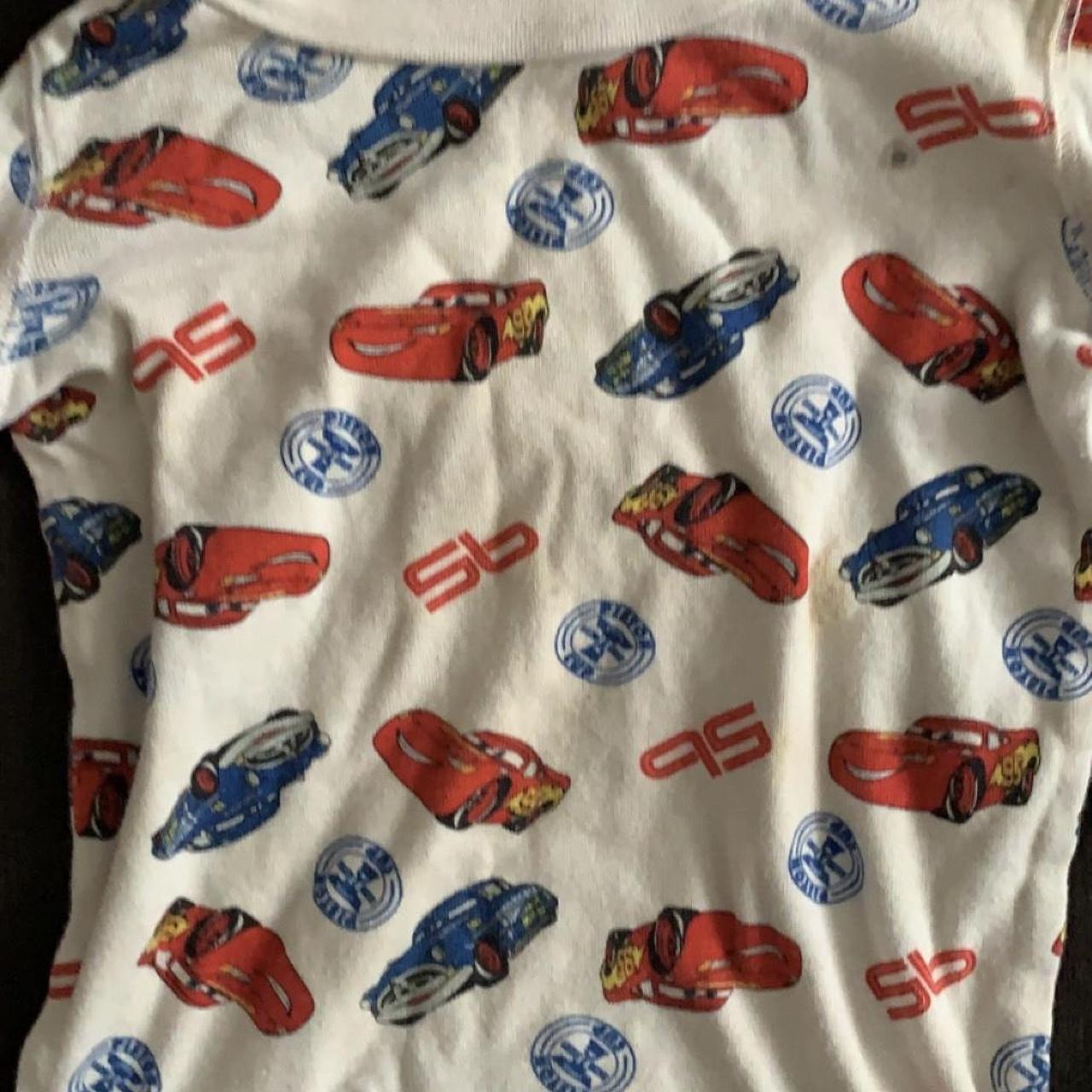 Kids Disney Pixar Vintage Cars Graphic Long Sleeve T... - Depop