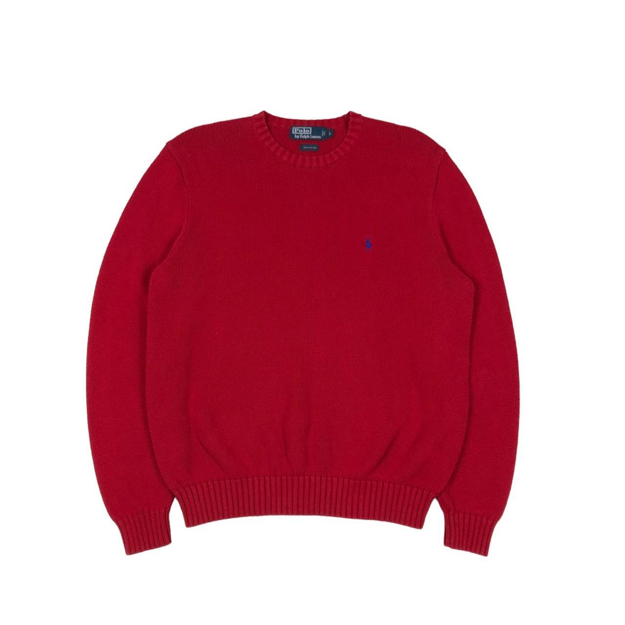 Ralph Lauren Jumper • Red Polo Ralph Lauren... - Depop