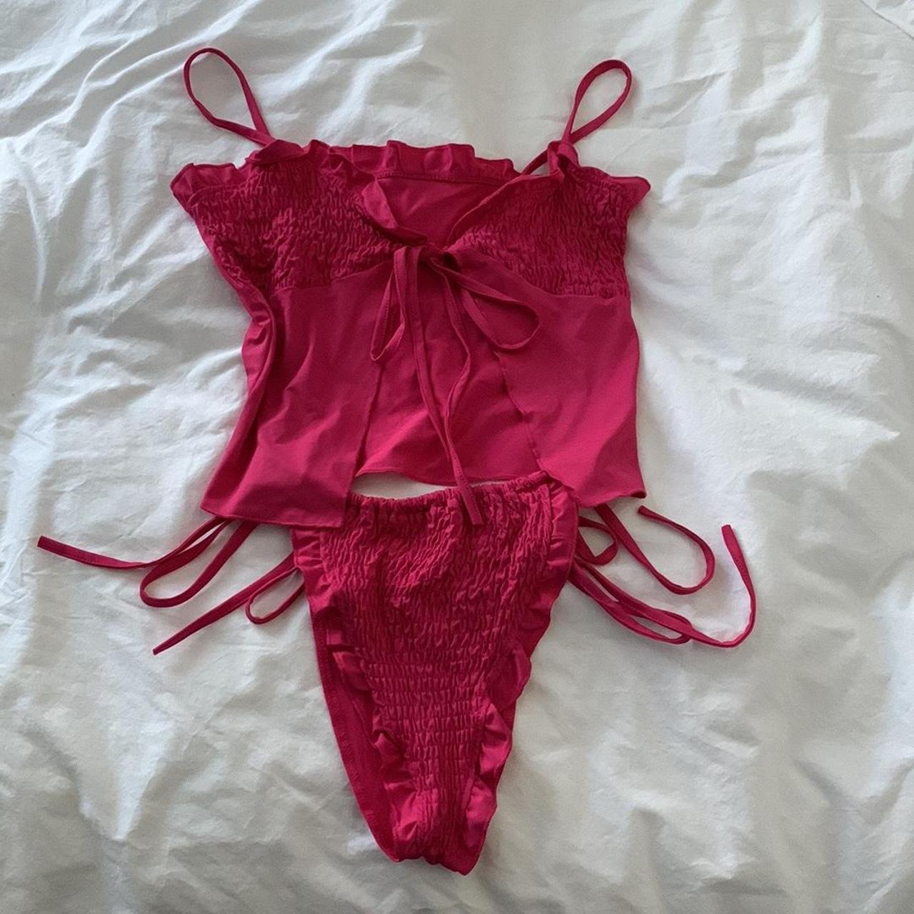 Red Tankini Set Never worn - similar to Frankie’s... - Depop