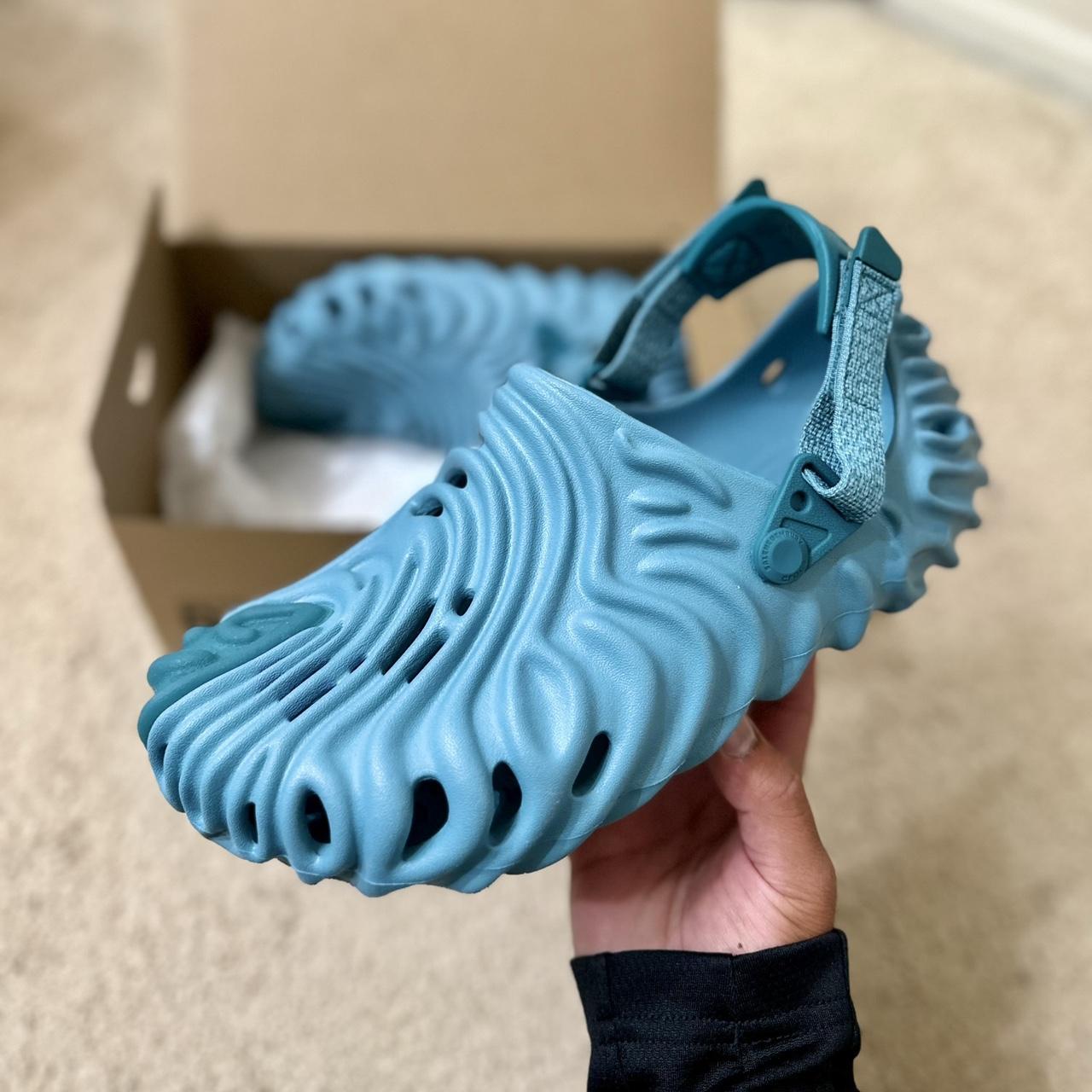 Salehe Bembury Tide Blue Crocs Men’s... - Depop