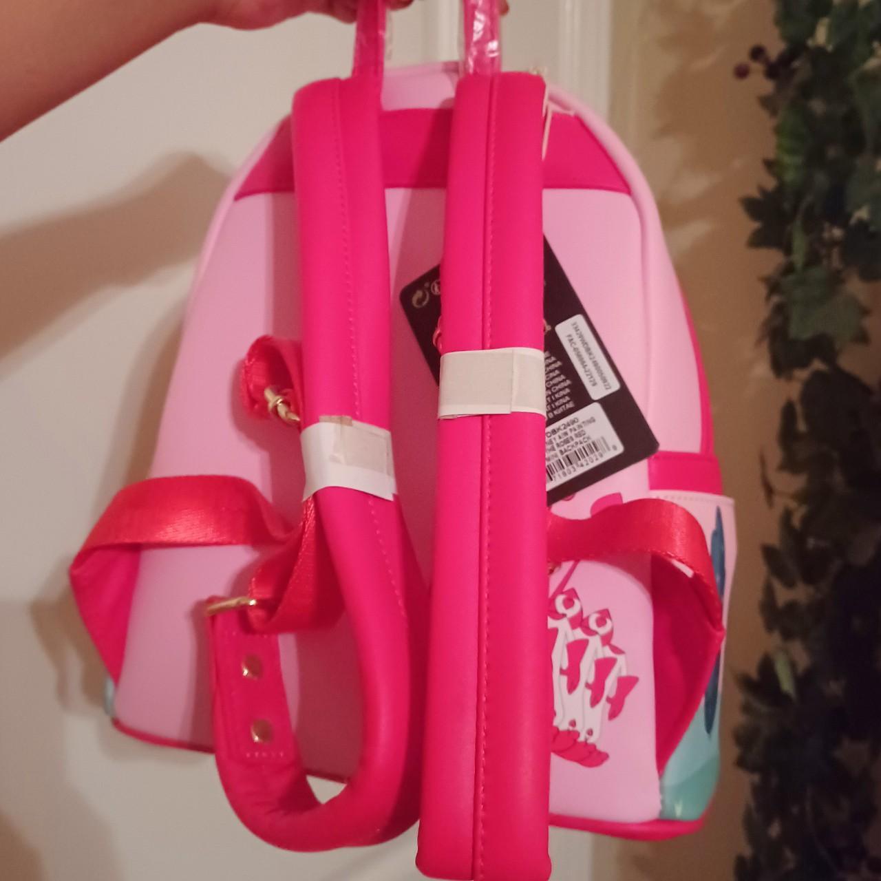 Loungefly Women's Red and Pink Bag | Depop