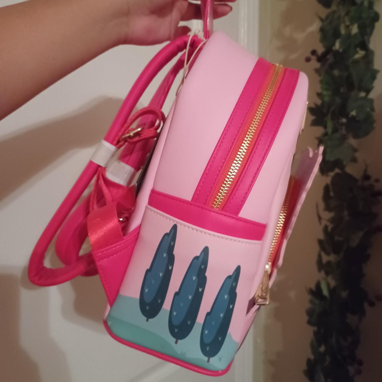 Loungefly Women's Red and Pink Bag | Depop