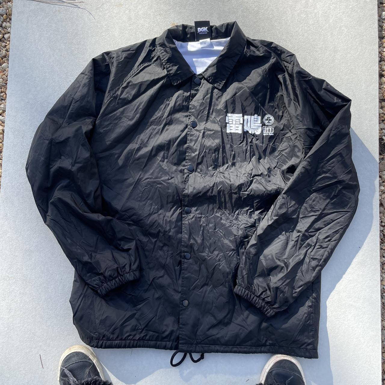 dgk initial d raincoat faded design - Depop