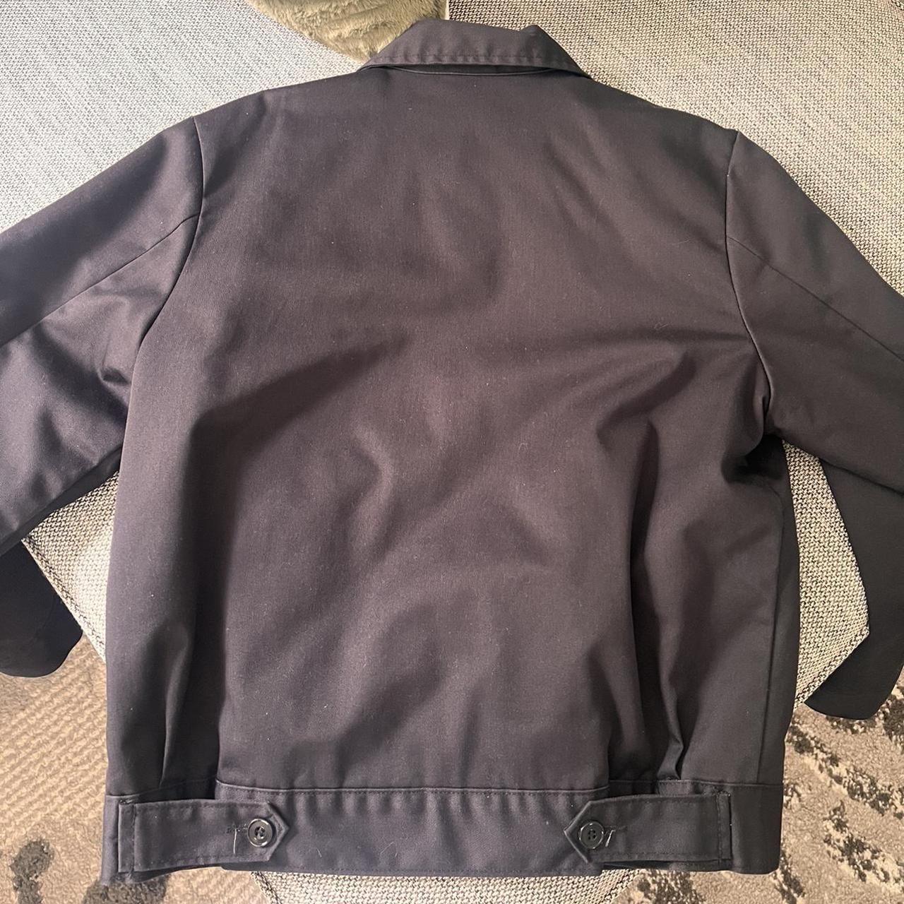 Dickies work jacket in black. Still has that... - Depop