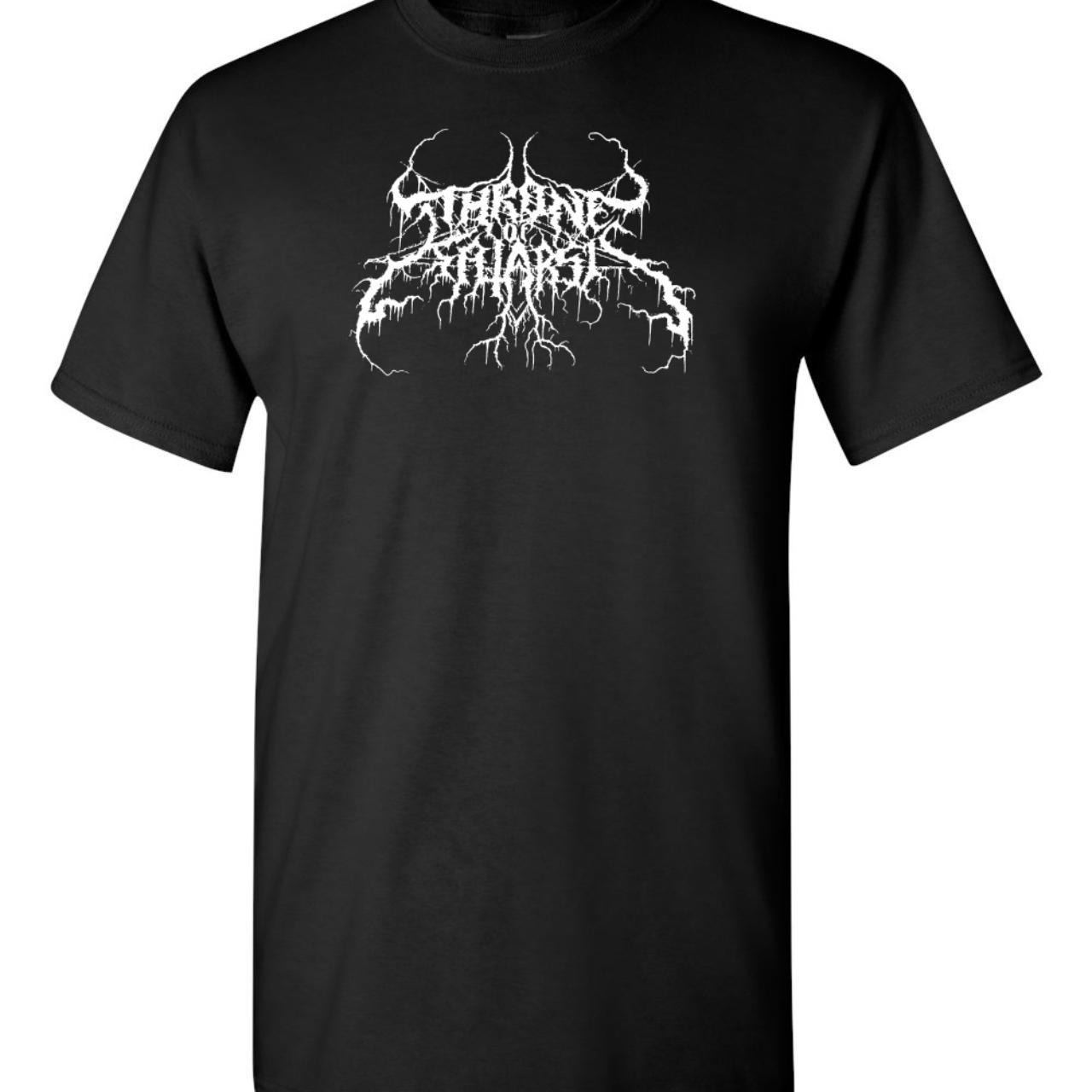 Brand New T-shirt THRONE OF KATARSIS #BLACKMETAL... - Depop
