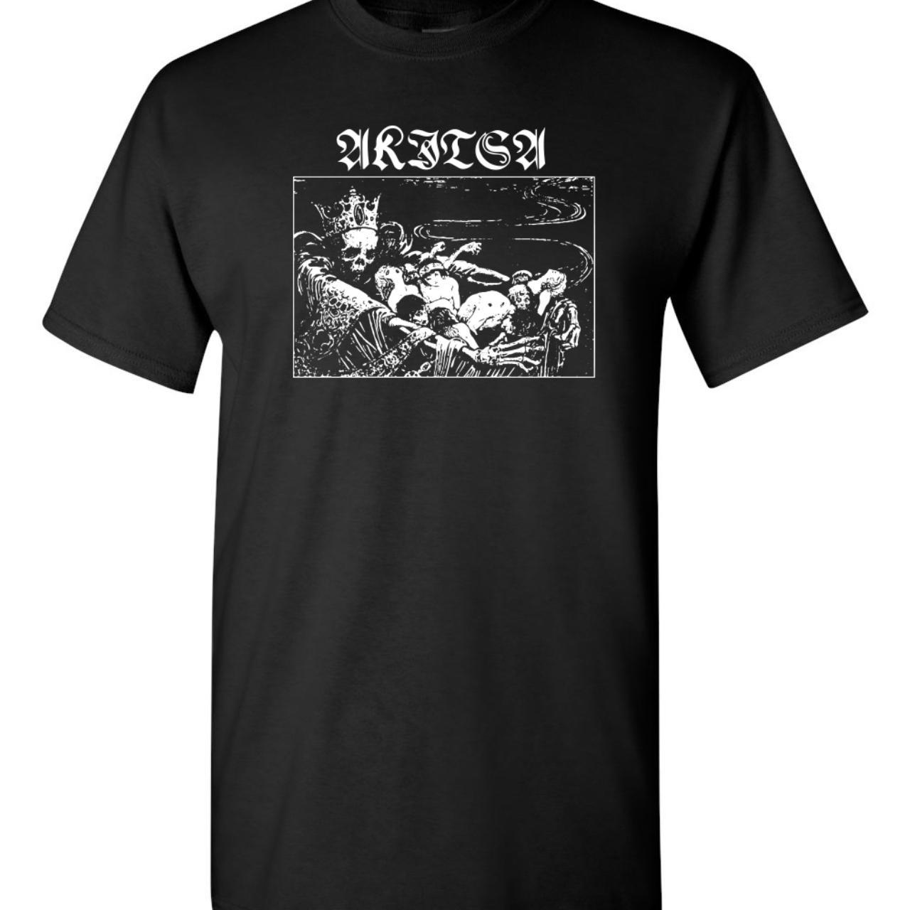 Brand New T-shirt AKITSA #BLACKMETAL... - Depop