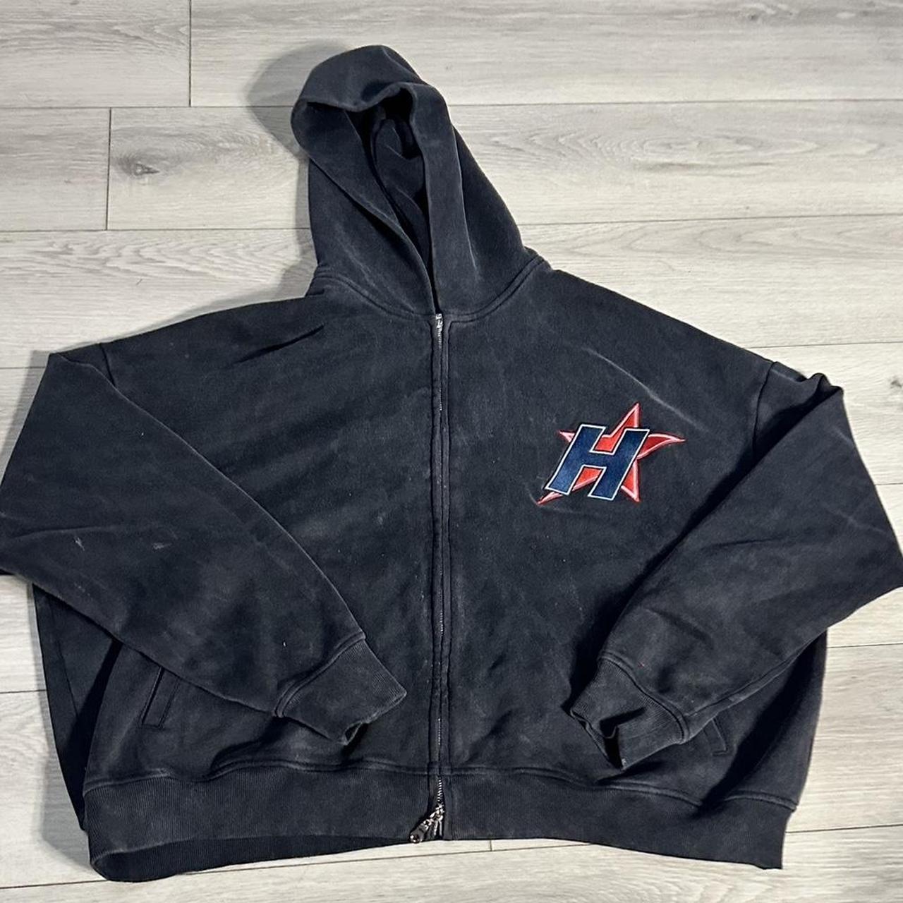 HMDDLA H STAR JACKET Size L Faded black and fits... - Depop
