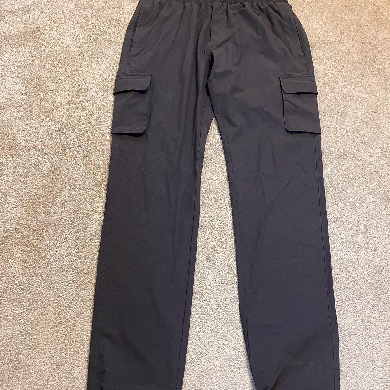 Arne clo stretch fit cargos with adjustable ankles... - Depop