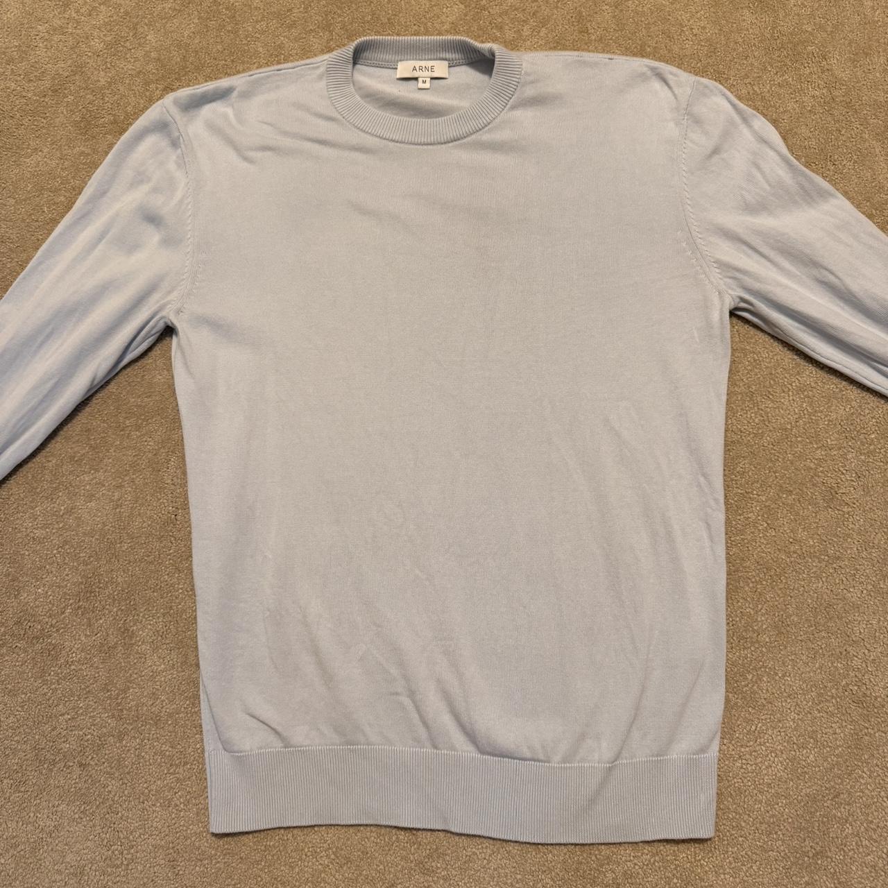 Arne clo long sleeve top Size M - fits small Light... - Depop