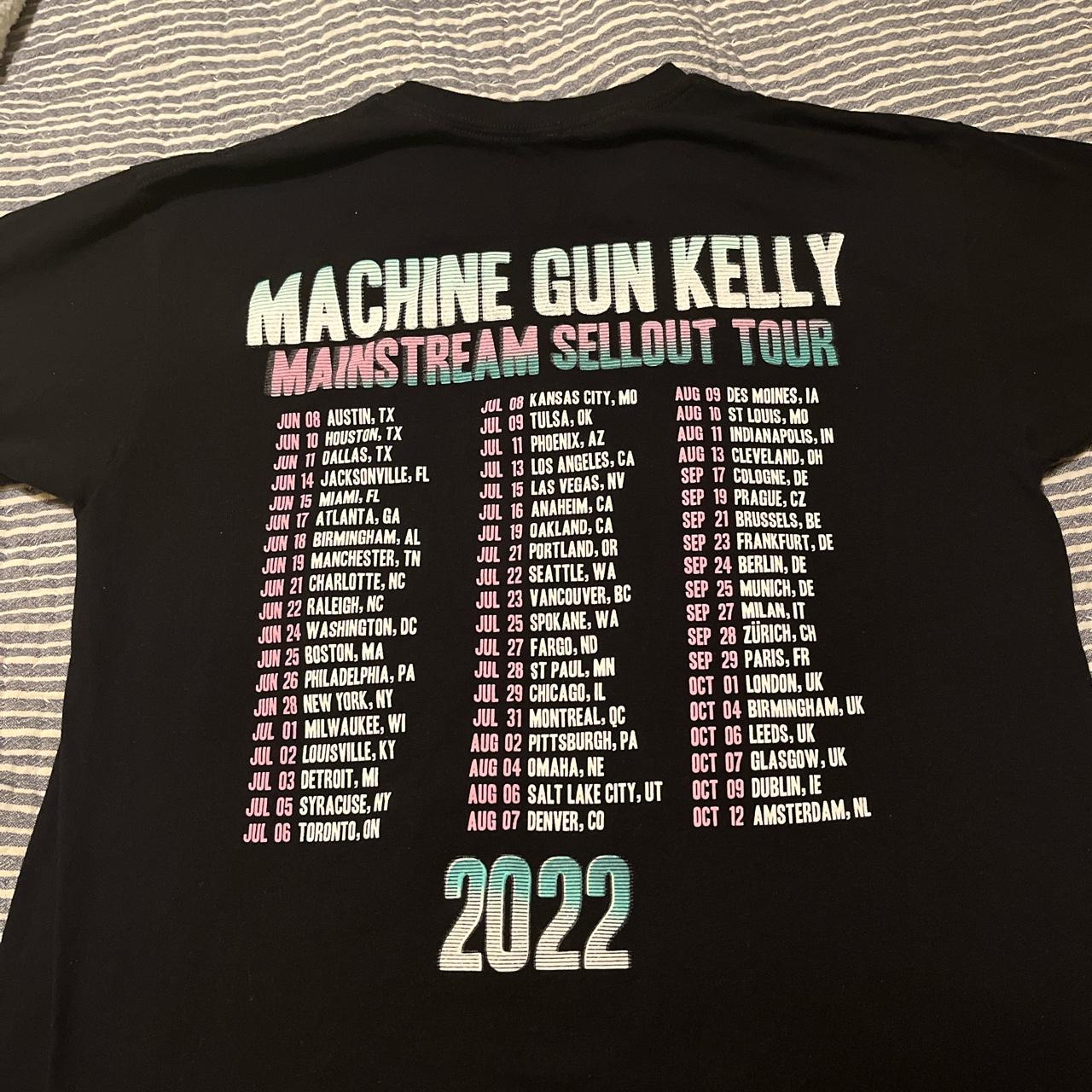 Machine Gun Kelly Mainstream Sellout Tour Tshirt... - Depop
