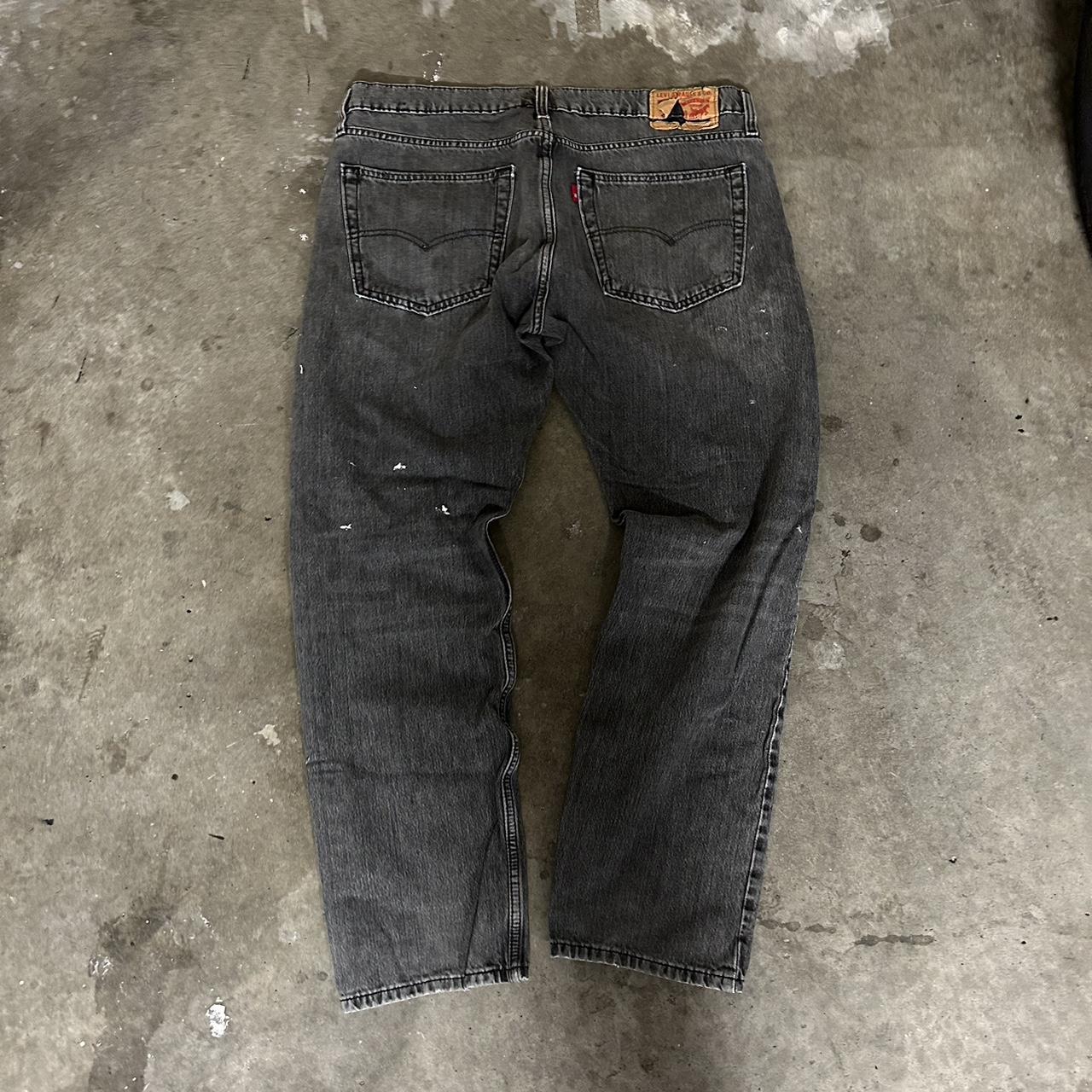 Vintage Levi’s Levi 502 Black Jeans 36x32 #vintage... - Depop