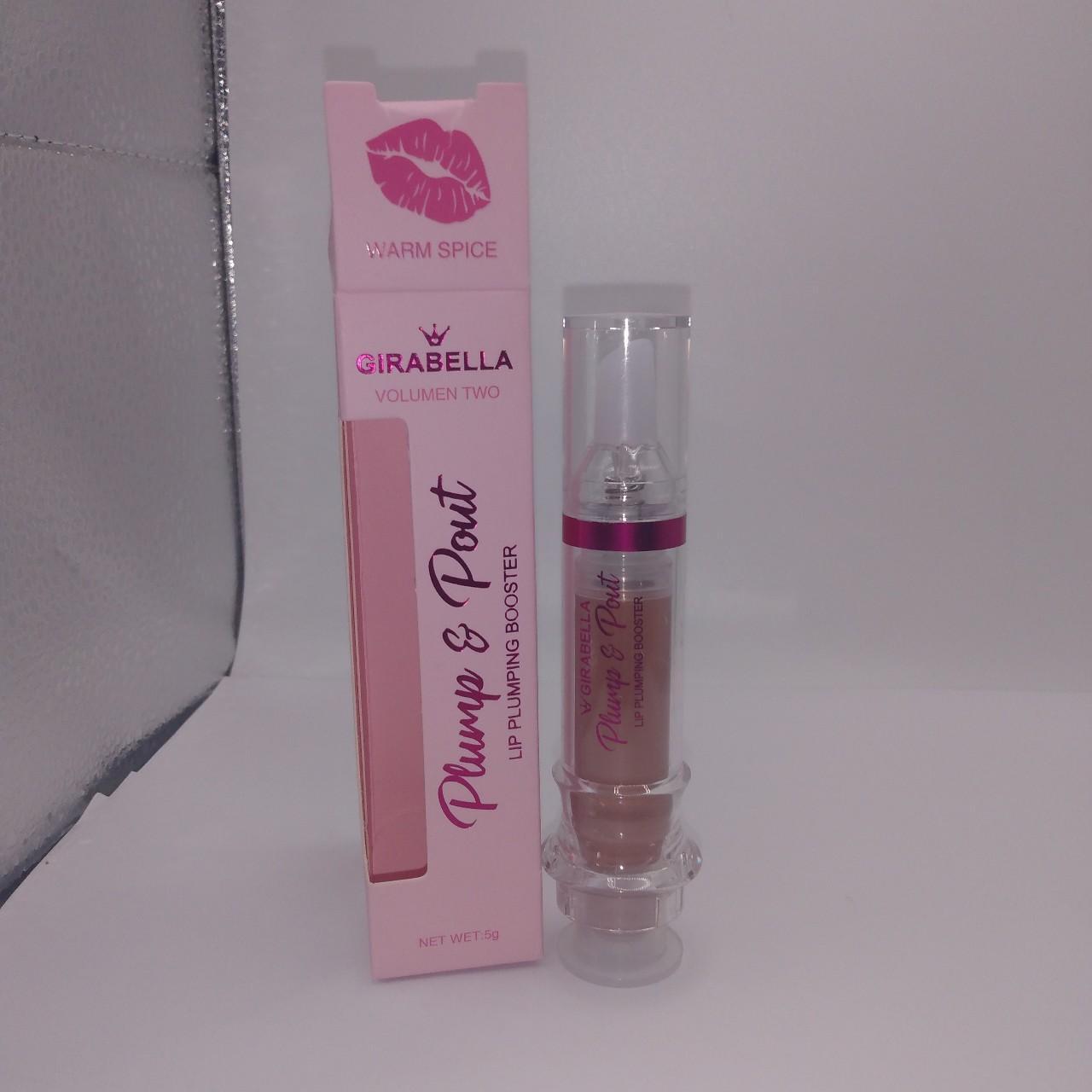 Plump and pout Lip plumping booster. Color is warm... - Depop