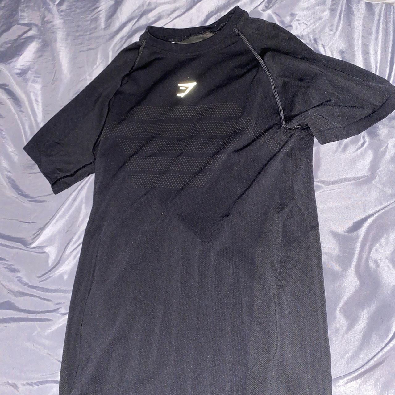 Gymshark compression T-shirt Barely... - Depop