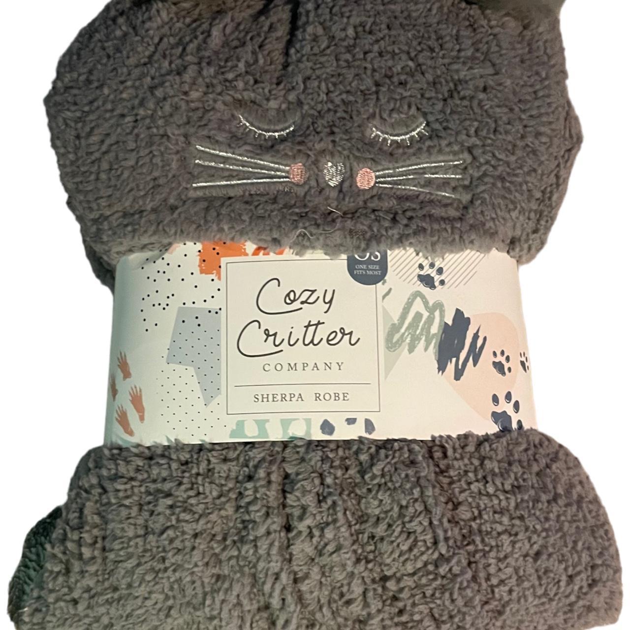 Cozy critter blanket robe. Super soft and fluffy.... - Depop