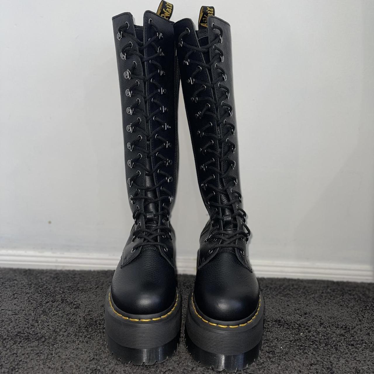 Doc Martens 1b60 Knee High Max Hardware. Never worn... - Depop